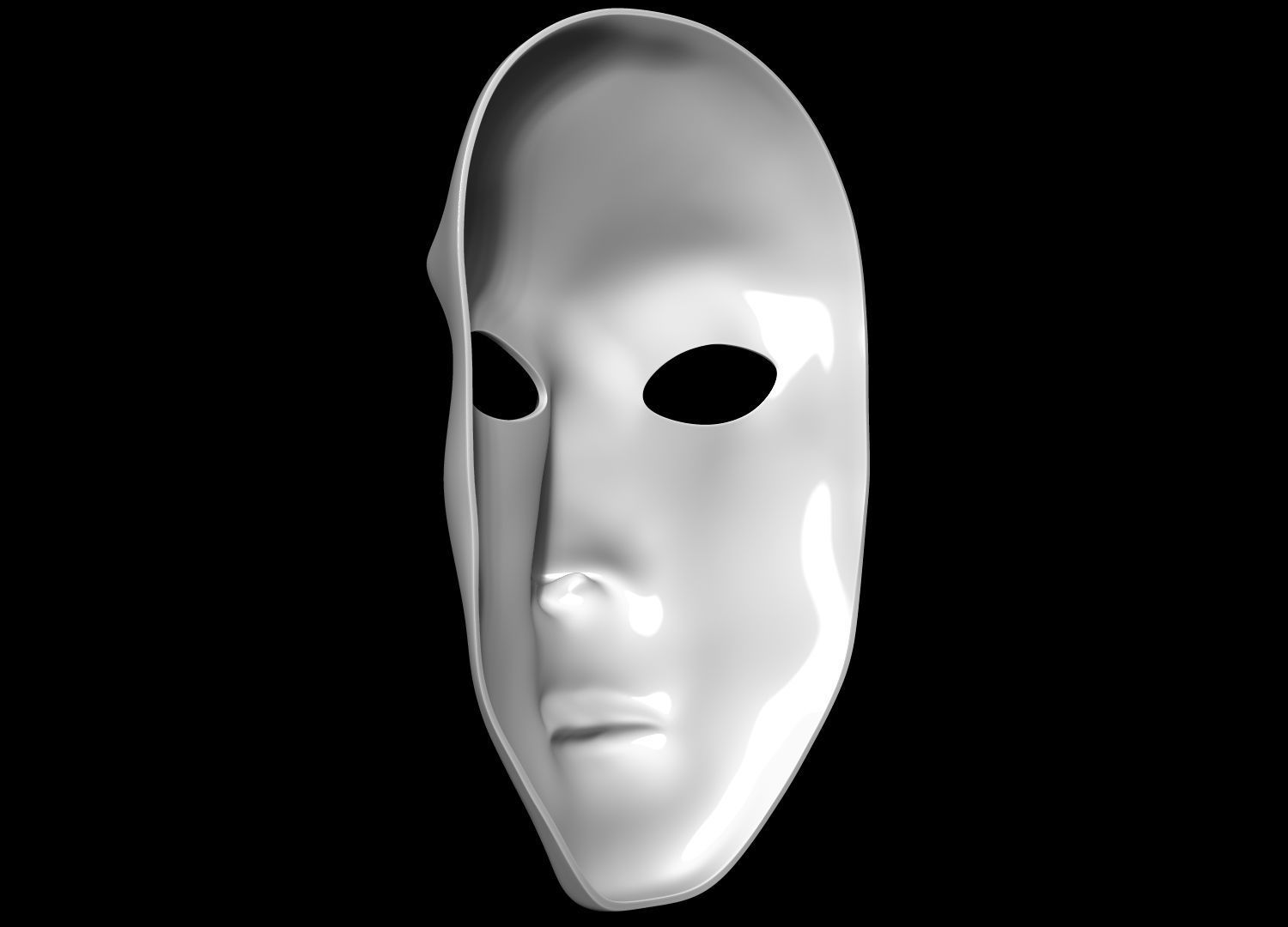 Mask Male 3D model | CGTrader
