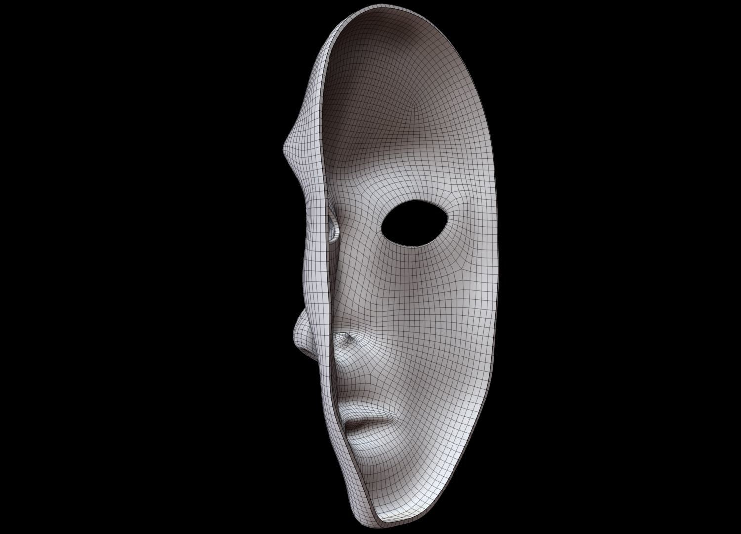 Mask Male 3D model | CGTrader