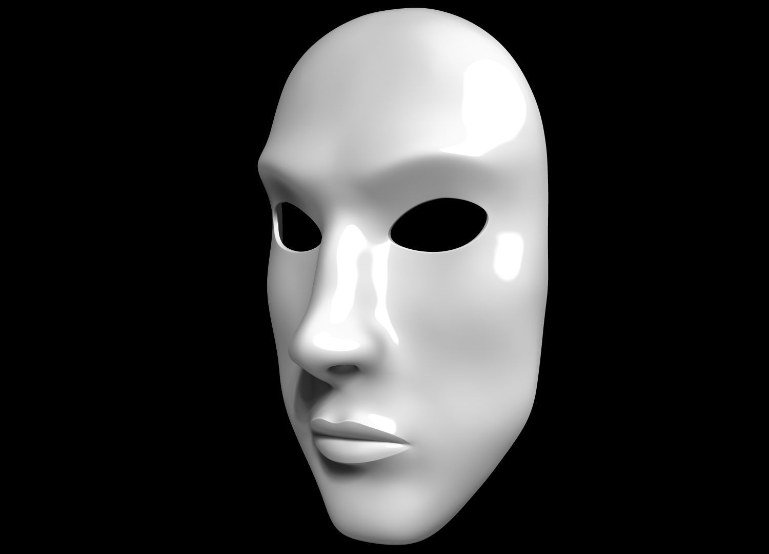 Mask Male 3D model | CGTrader