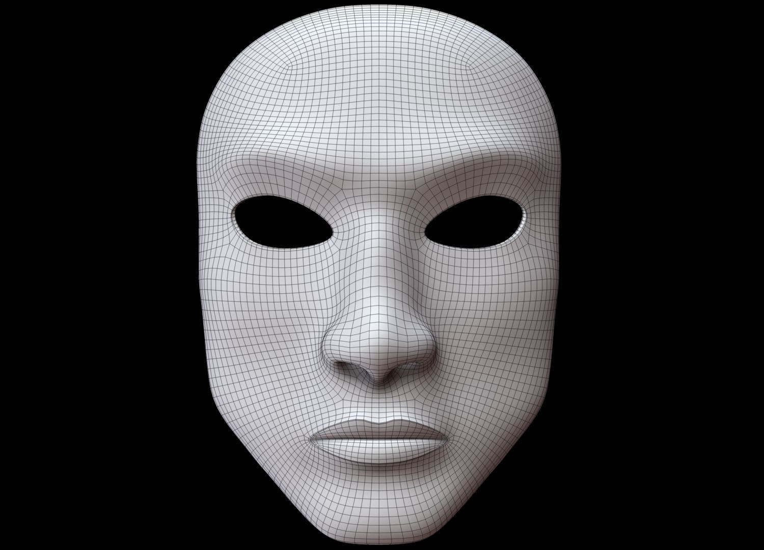 Mask Male 3D model | CGTrader