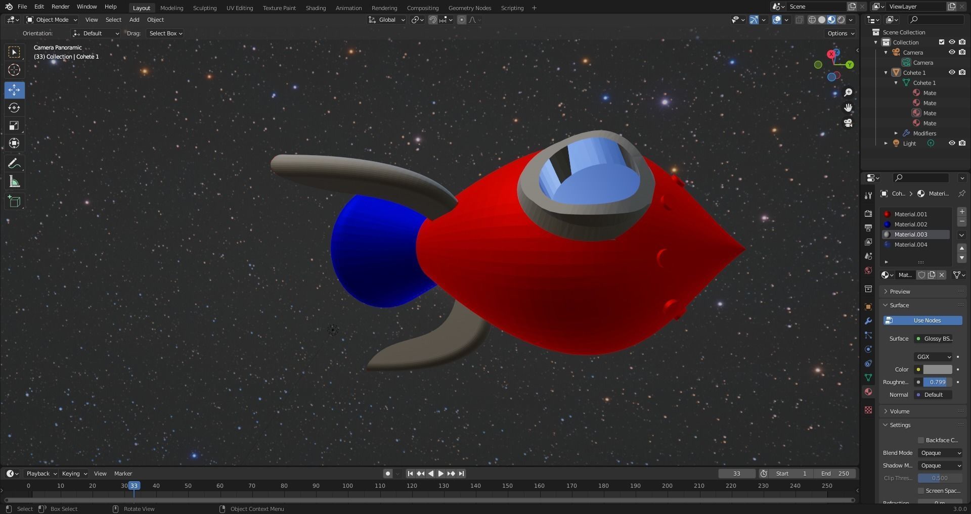 Alien Rocket free VR / AR / low-poly 3D model | CGTrader