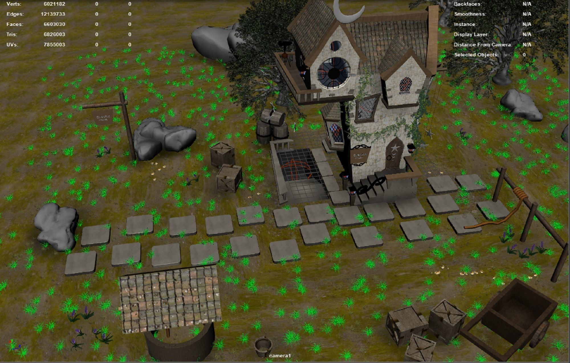 A Beautiful Arcane House 3D model | CGTrader