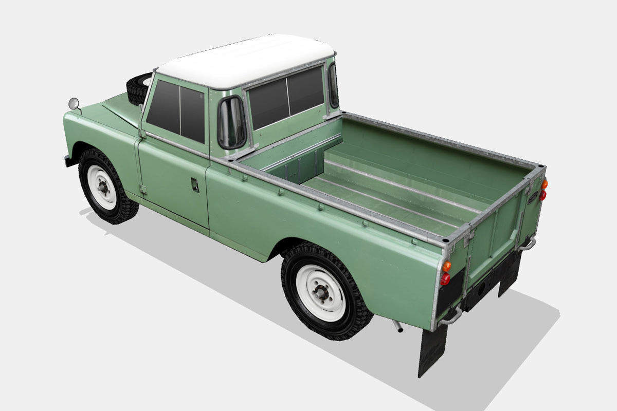 3D model Land Rover series III 1971 VR / AR / low-poly | CGTrader