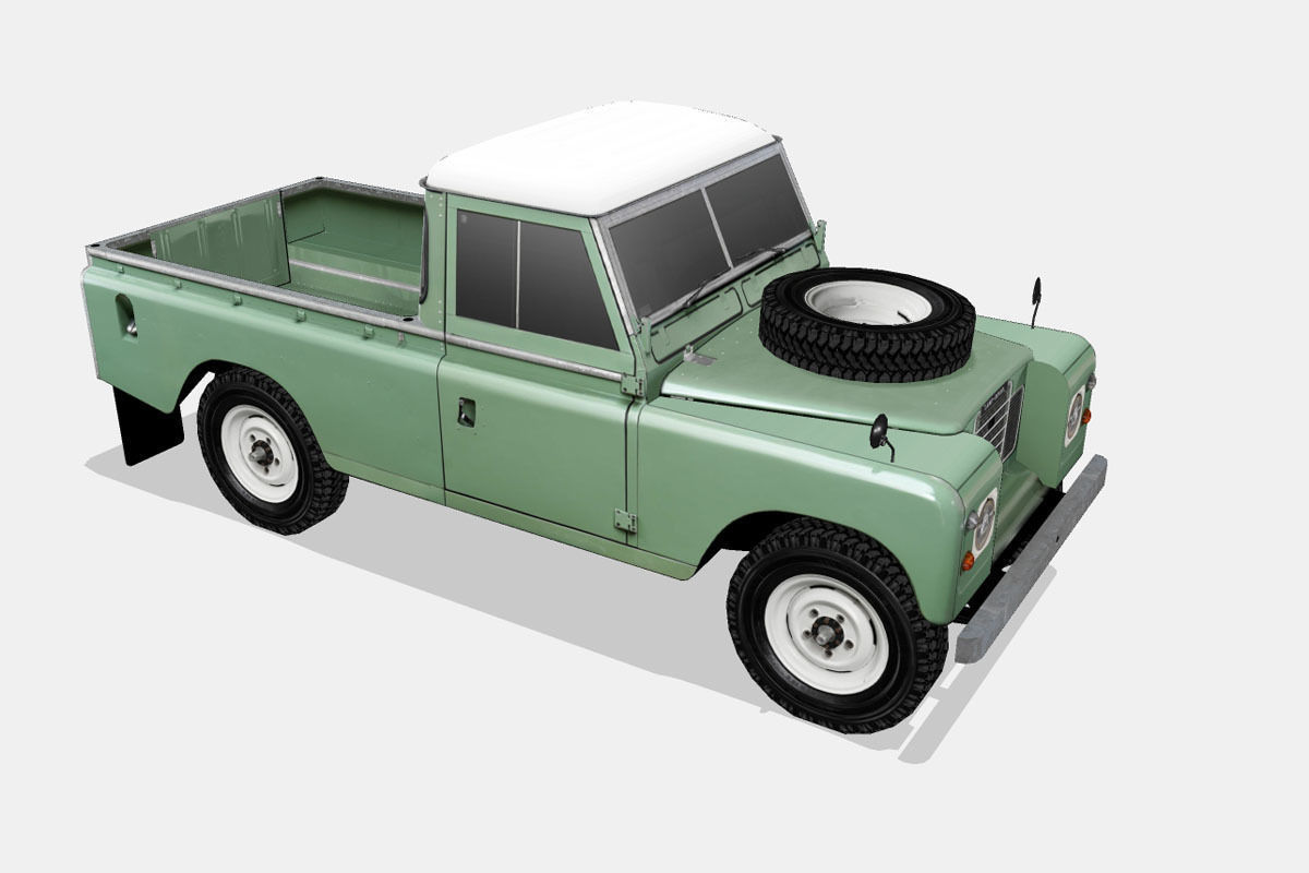 3D model Land Rover series III 1971 VR / AR / low-poly | CGTrader
