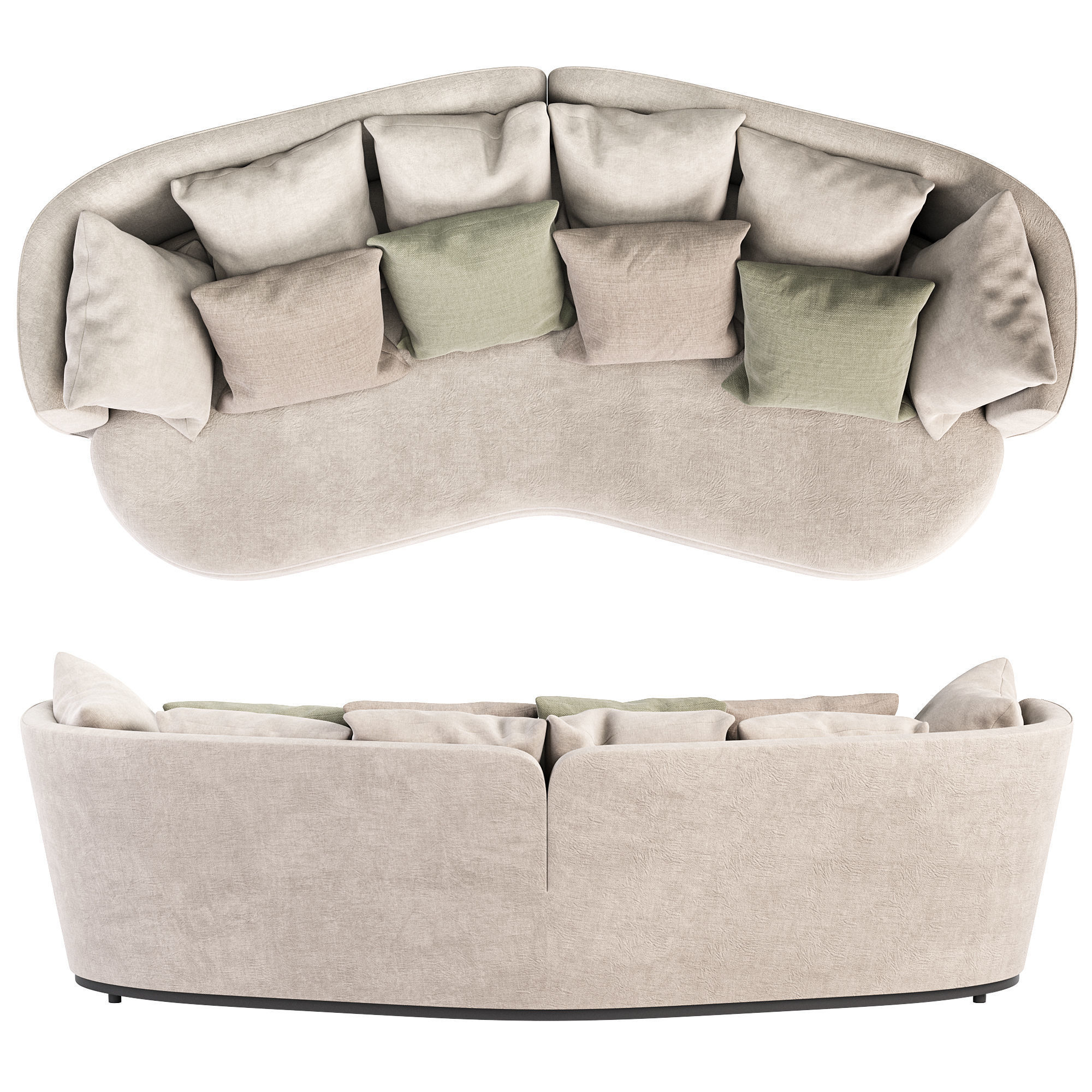 3D model APOLLO MAXALTO SOFA VR / AR / low-poly | CGTrader