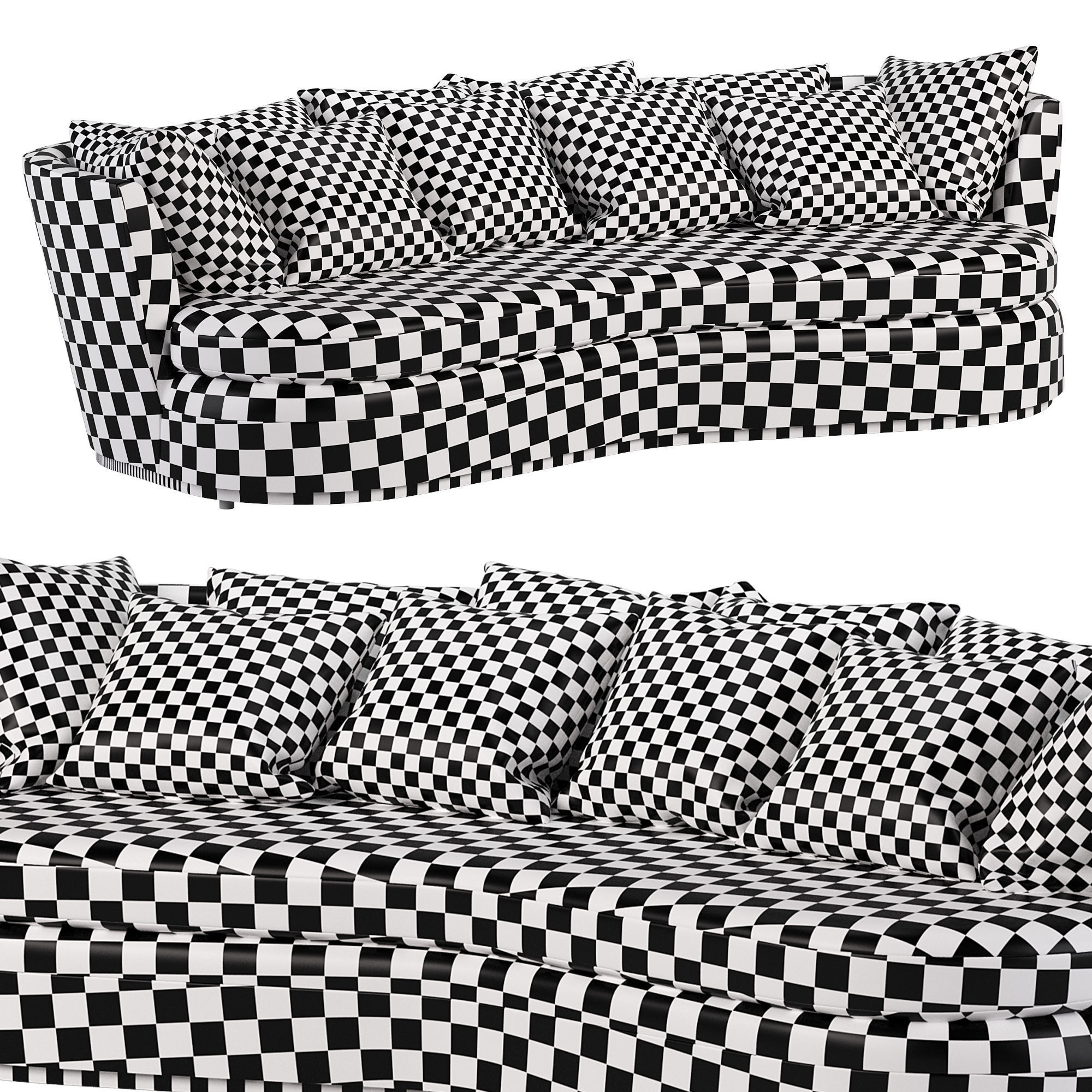 3D model APOLLO MAXALTO SOFA VR / AR / low-poly | CGTrader