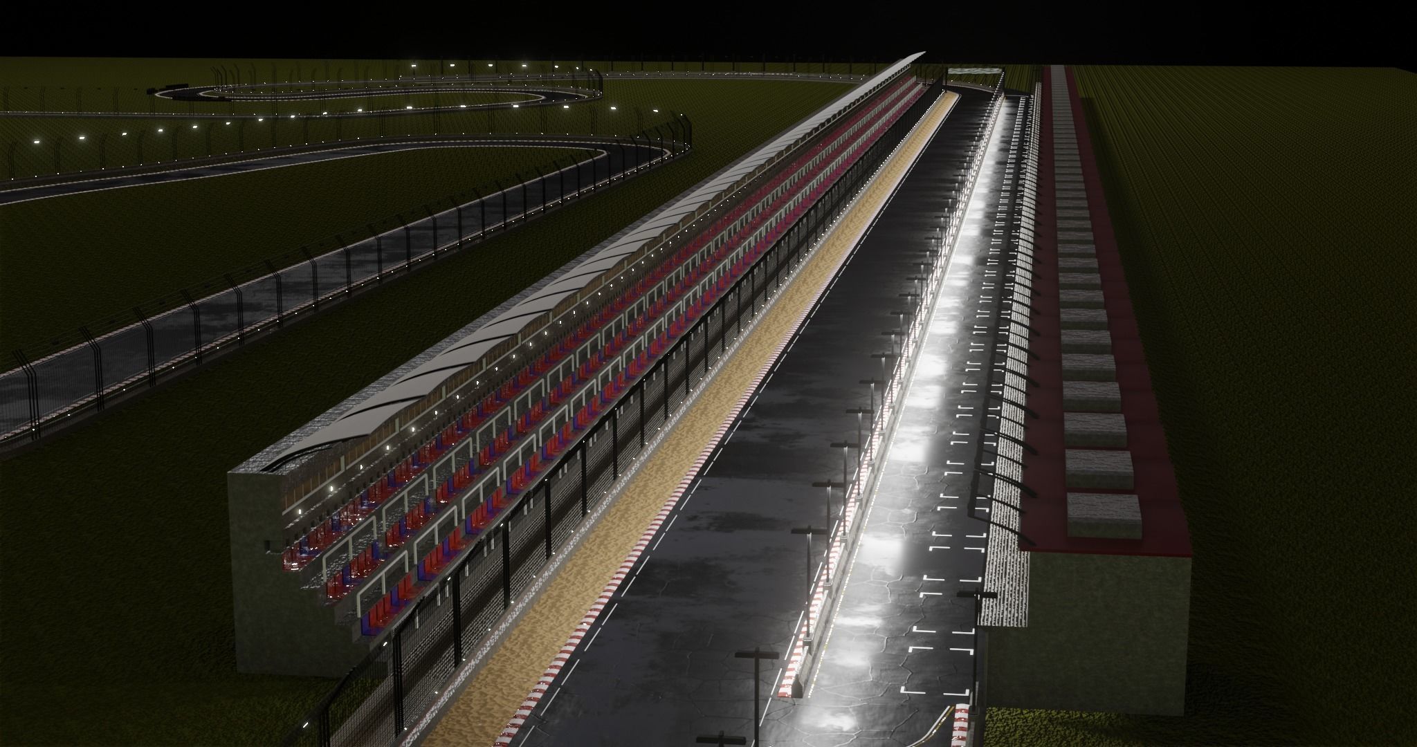 3D model Asset Race Track VR / AR / low-poly | CGTrader