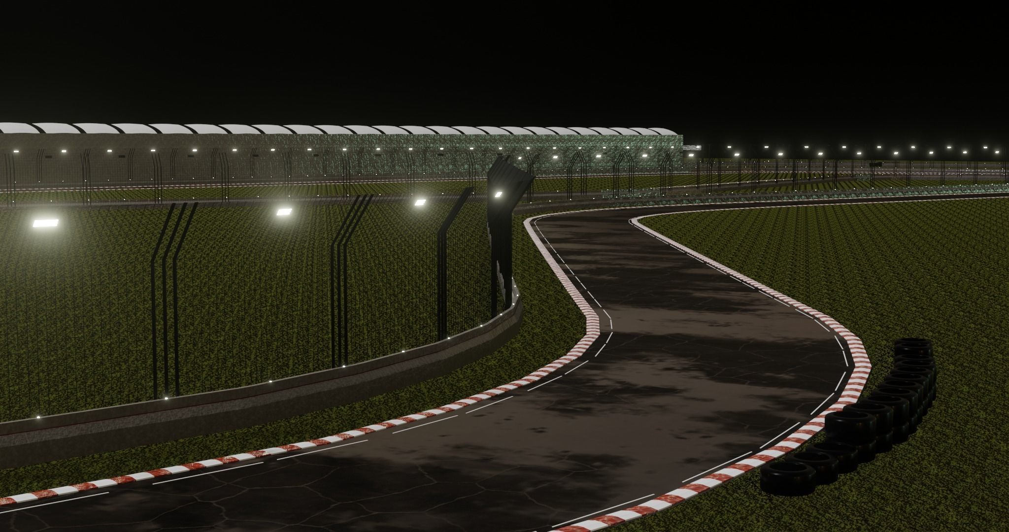 3D model Asset Race Track VR / AR / low-poly | CGTrader