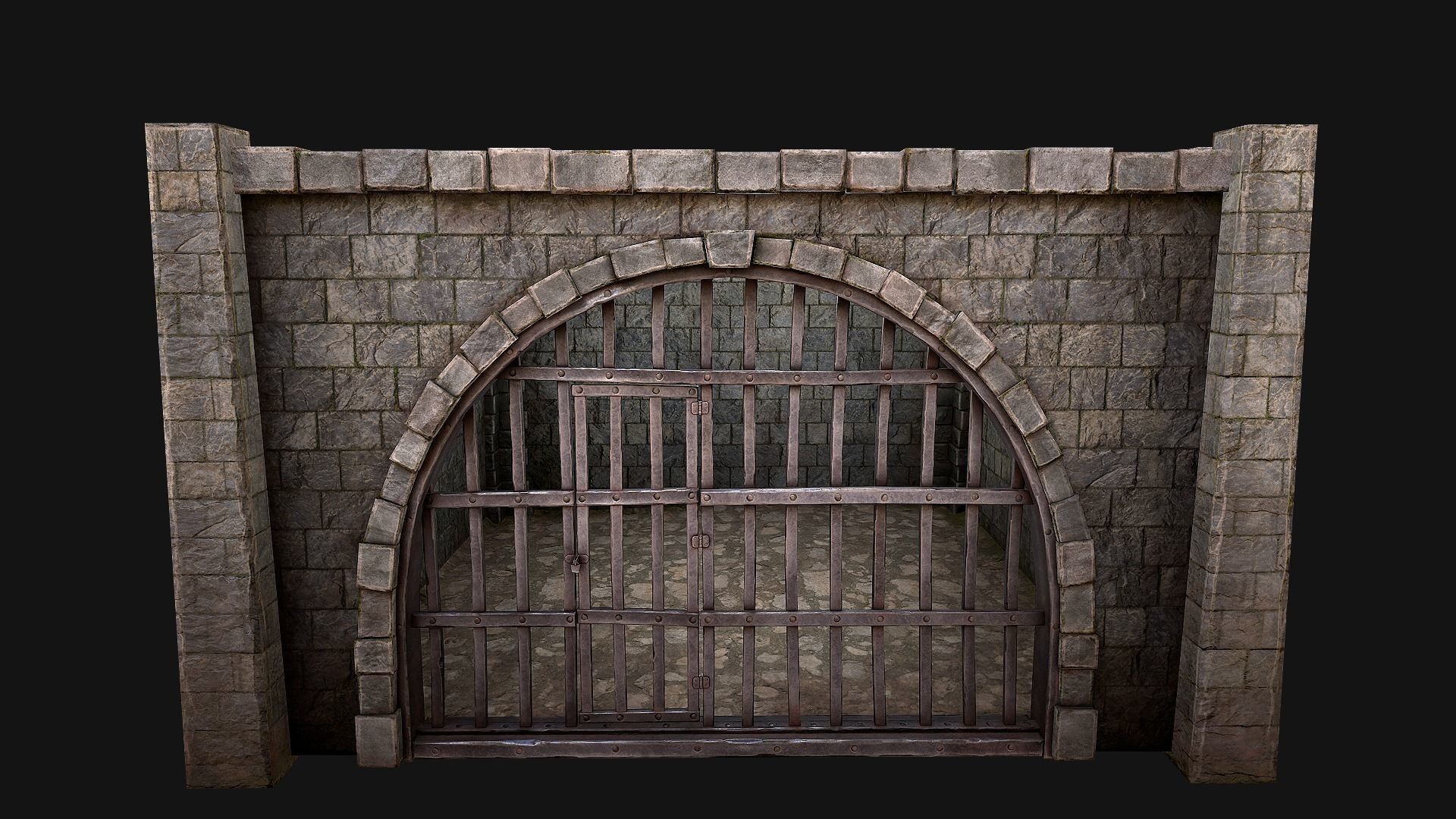 3D model Medieval Prison Cell Aviary VR / AR / low-poly | CGTrader