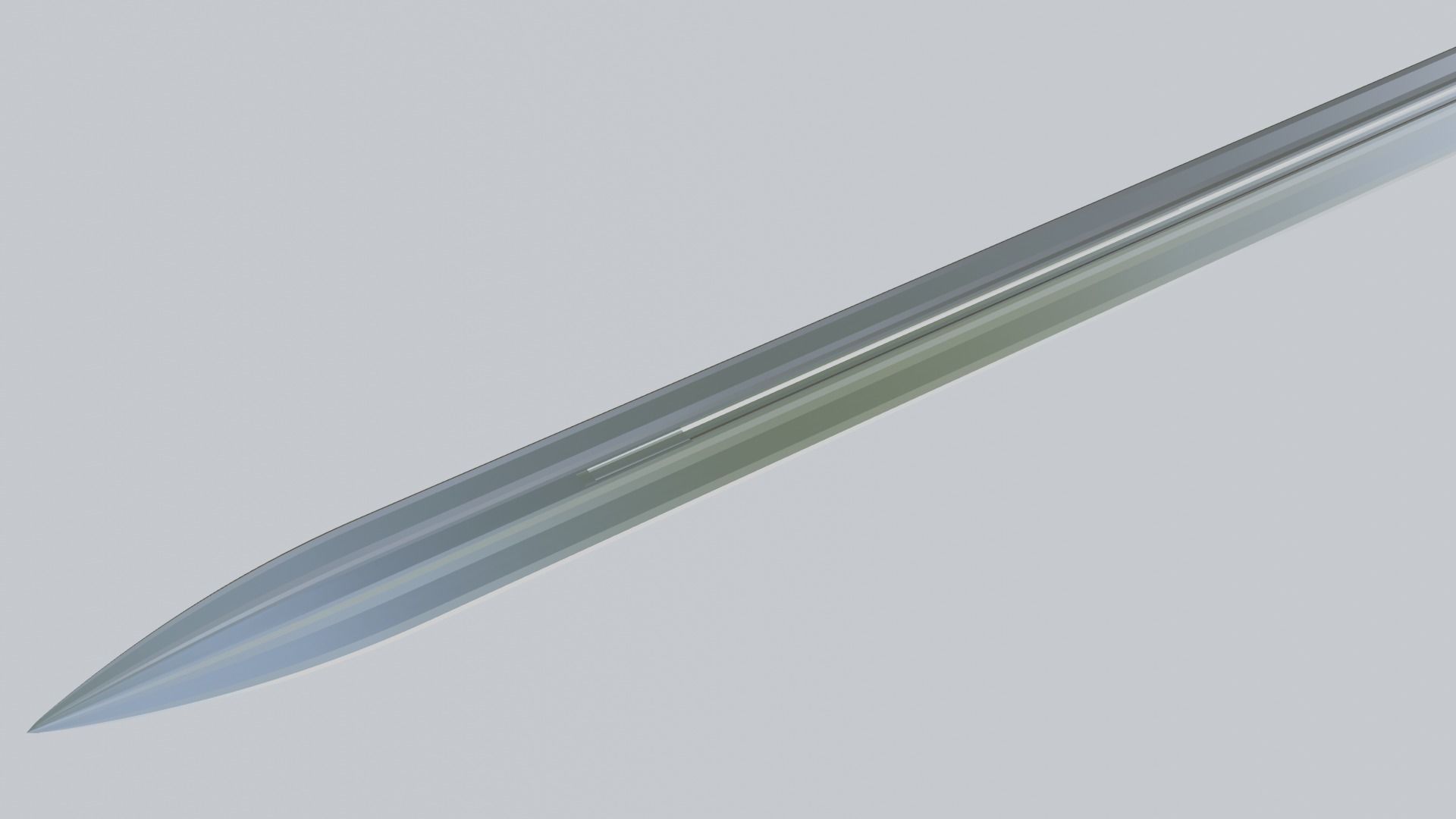 3D model One and half hand sword GameReady PBR VR / AR / low-poly ...