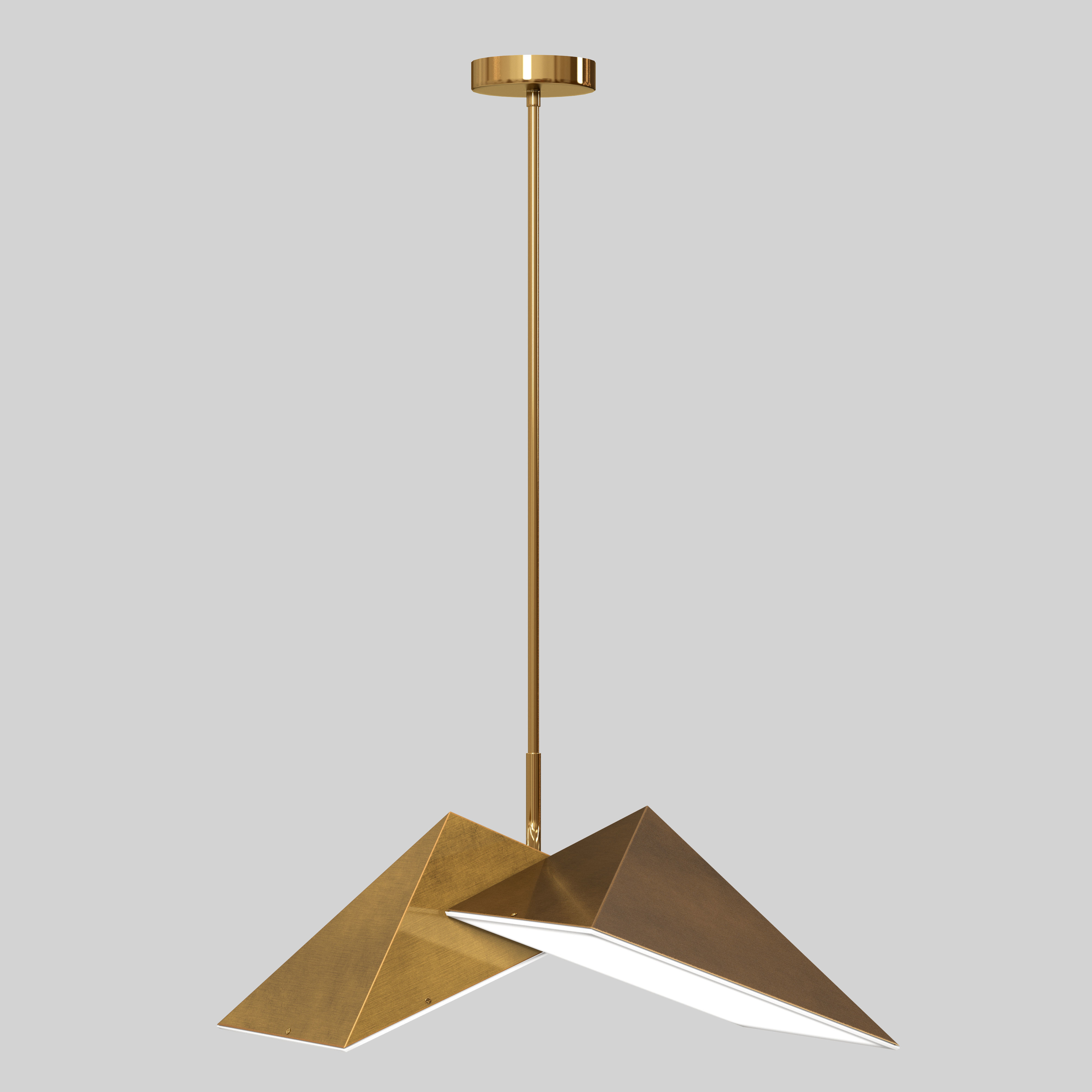 TRIANGULAR PRISM PENDANT LIGHT 3D model | CGTrader