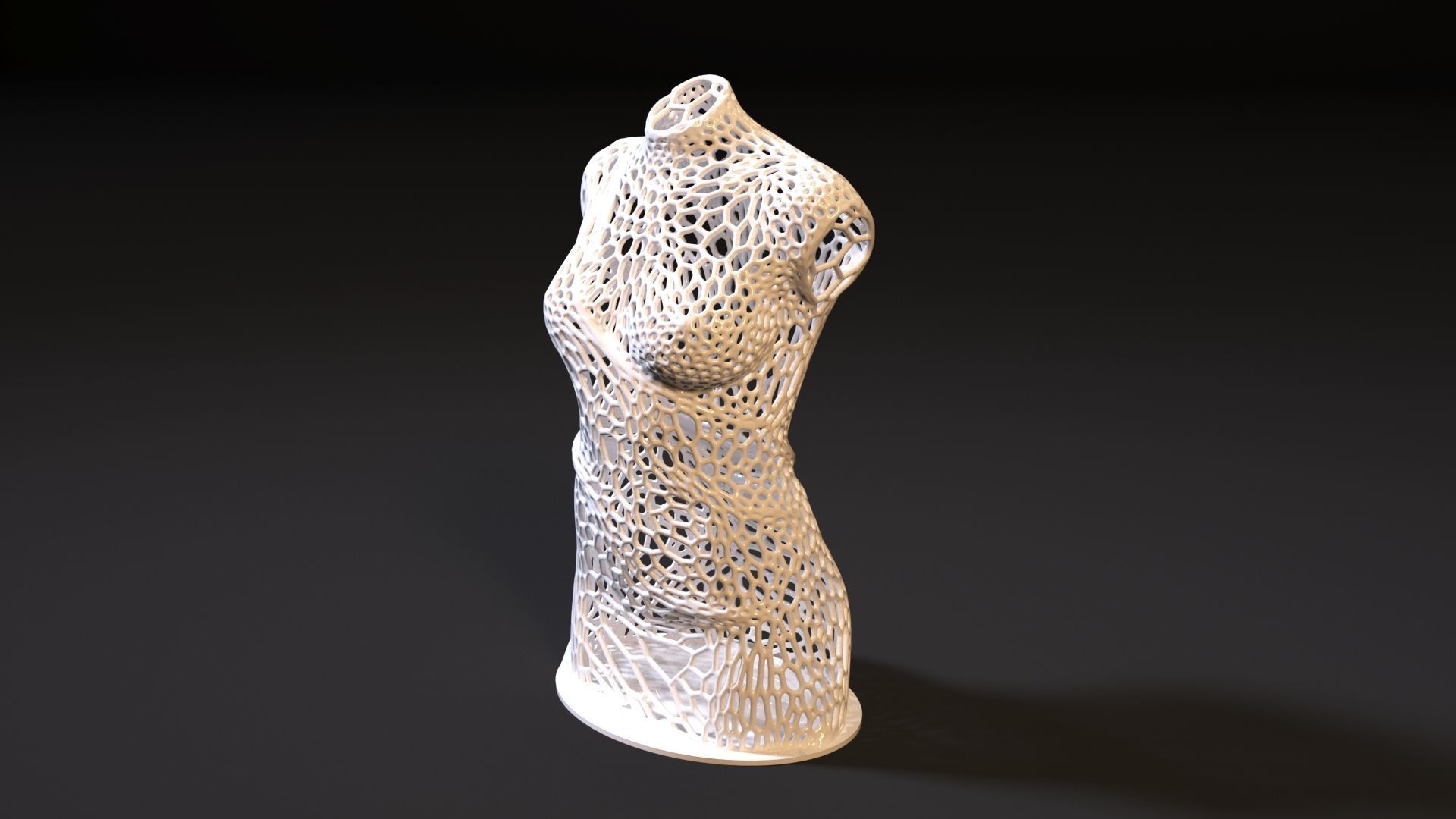 Woman Torso 3D model 3D printable | CGTrader