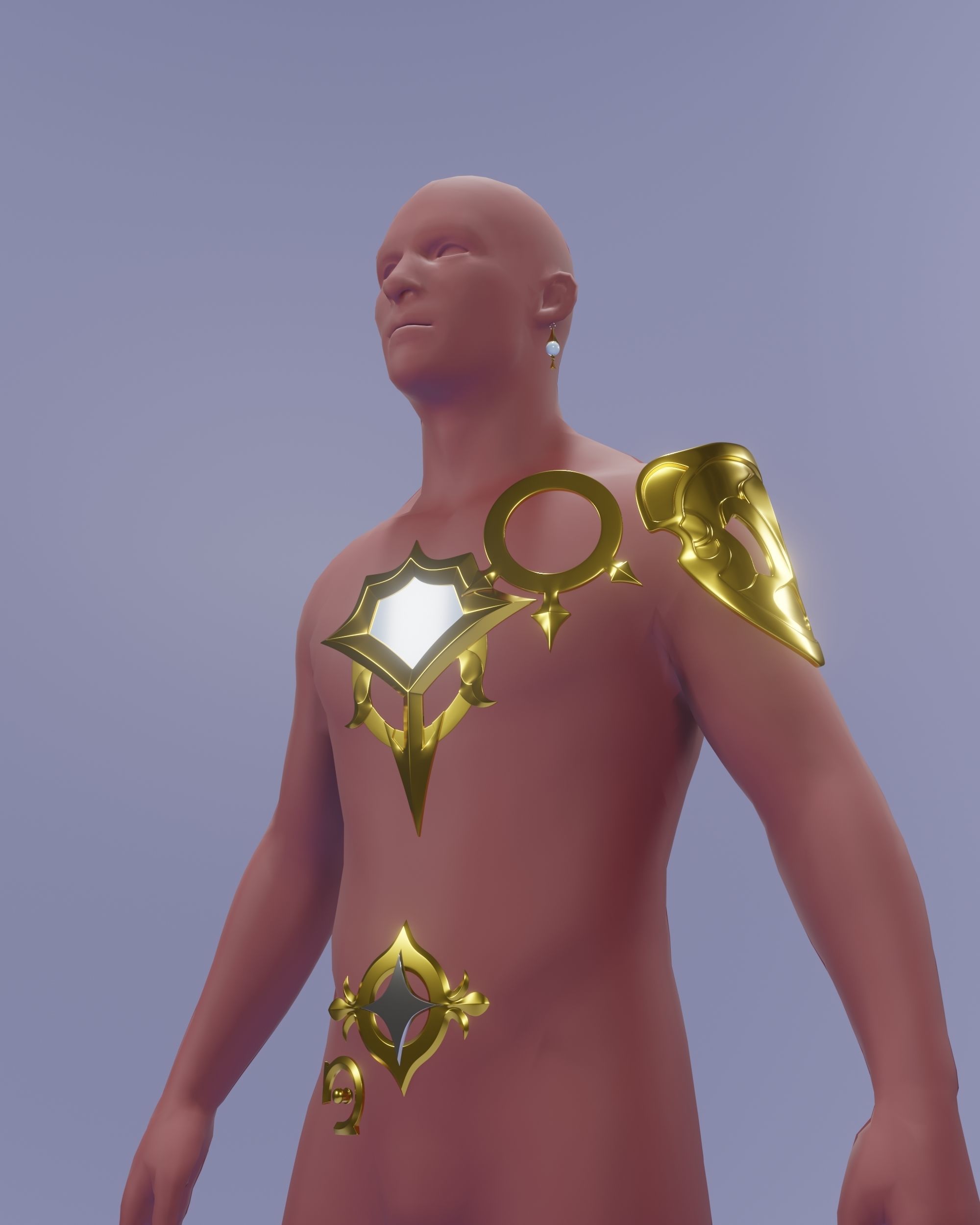 Genshin Impact Aether Cosplay Set 3D model 3D printable | CGTrader