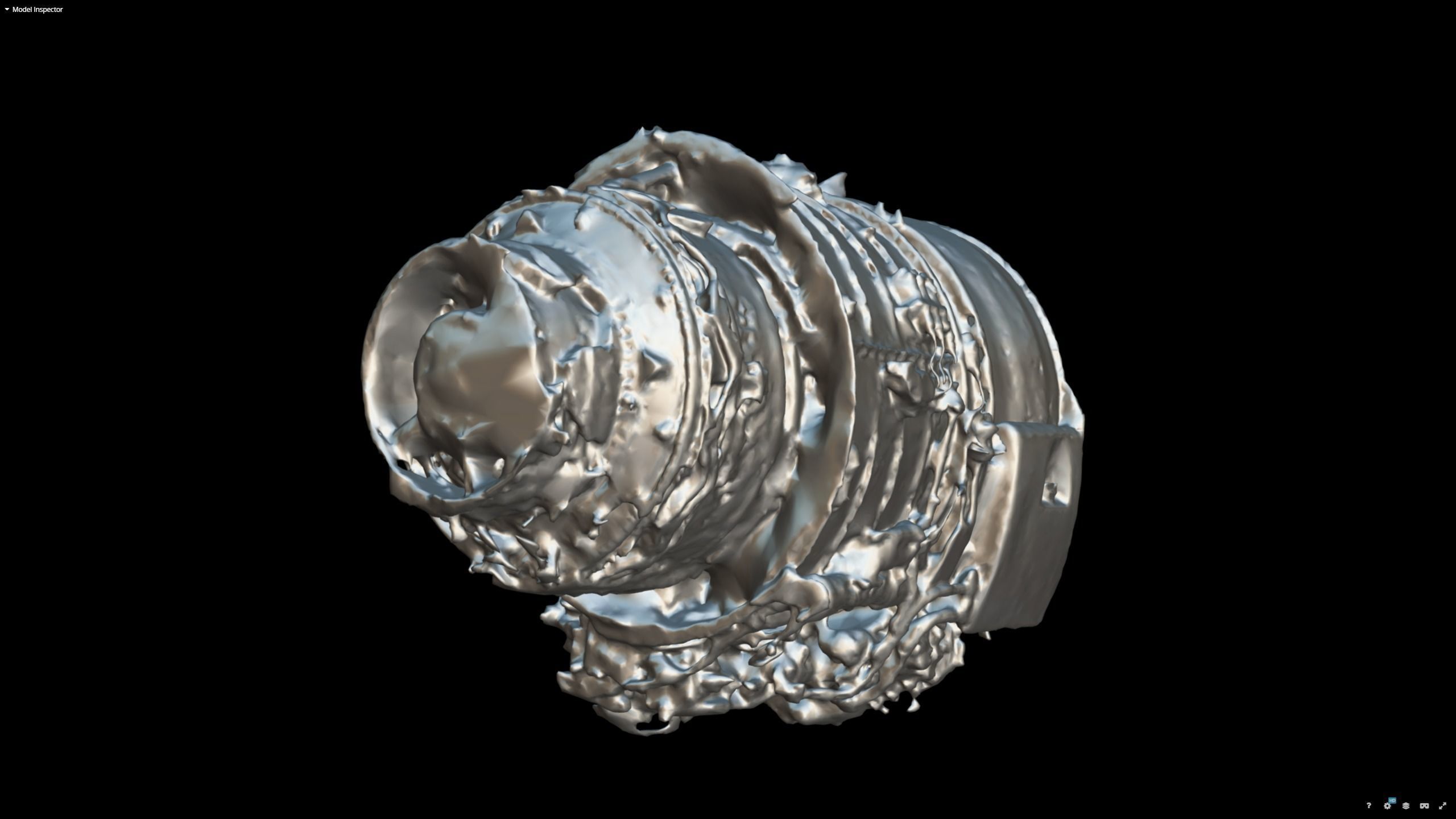 Jet Turbine Engine Photogrammetry Scan 3D model | CGTrader