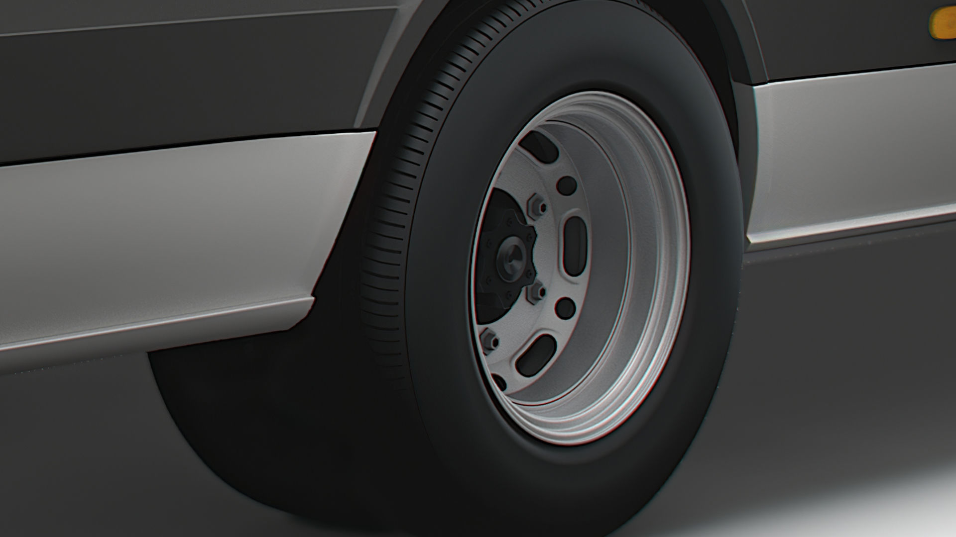 Mercedes Sprinter Cargo Van 2008 wheel 3D model | CGTrader