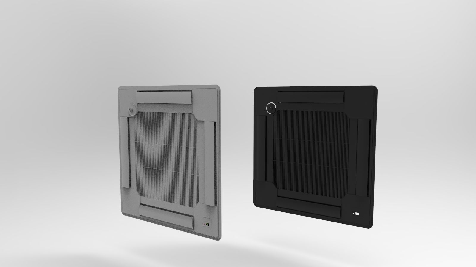 AC indoor office 3D model | CGTrader