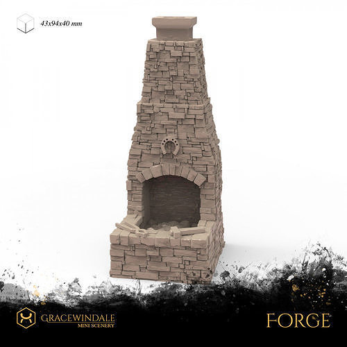 Forge 3D model 3D printable | CGTrader