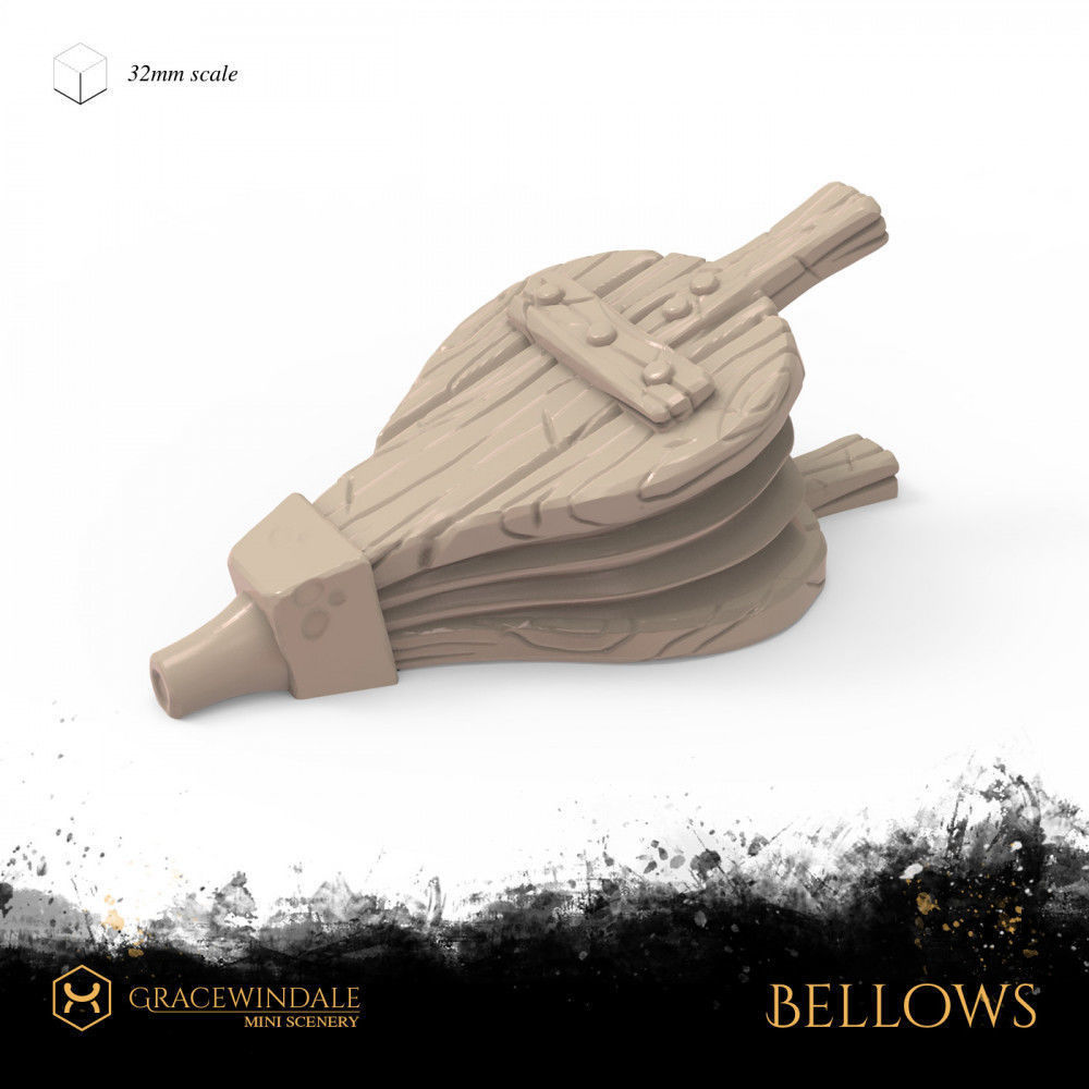 Bellows 3D model 3D printable | CGTrader