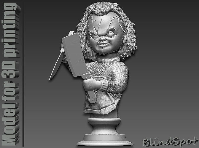 Chucky V2 3D model 3D printable | CGTrader