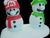 MARIO AND LUIGI SNOWMAN 3D model 3D printable | CGTrader