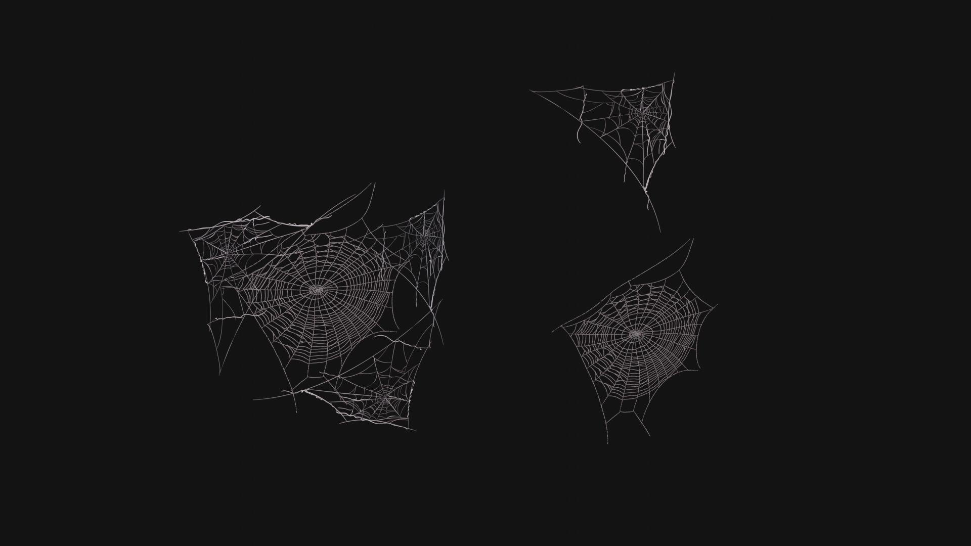 3D model Spider Webs 3D Model VR / AR / low-poly | CGTrader