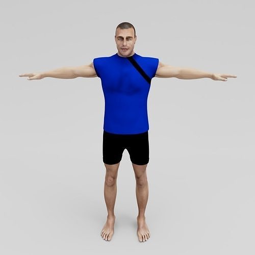 3D model Human body VR / AR / low-poly | CGTrader