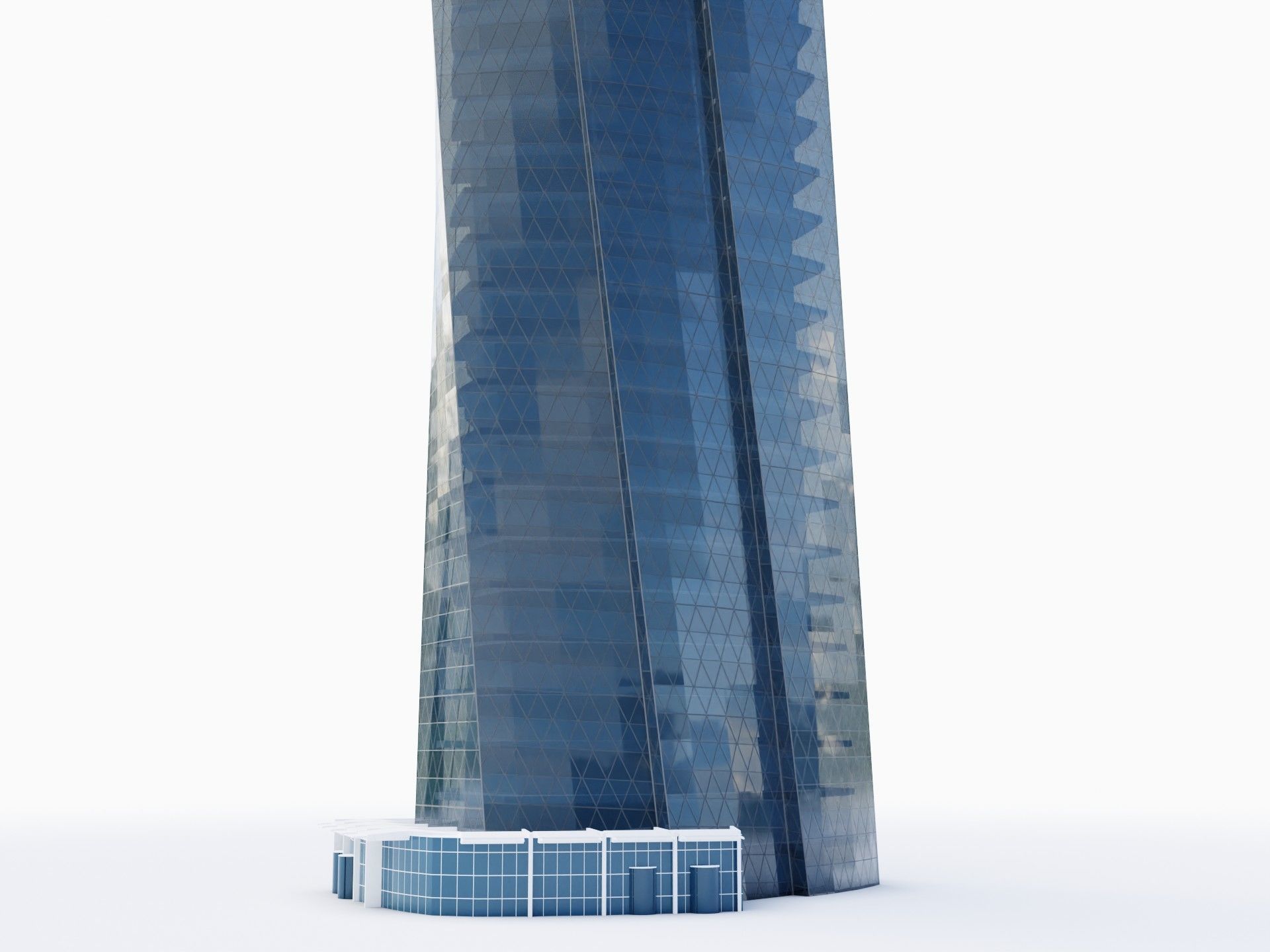3D model Al bidda tower -Qatar doha VR / AR / low-poly | CGTrader