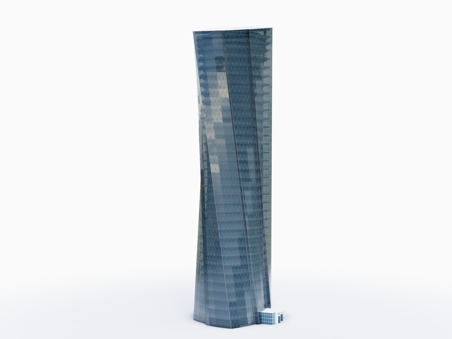 3D model Al bidda tower -Qatar doha VR / AR / low-poly | CGTrader
