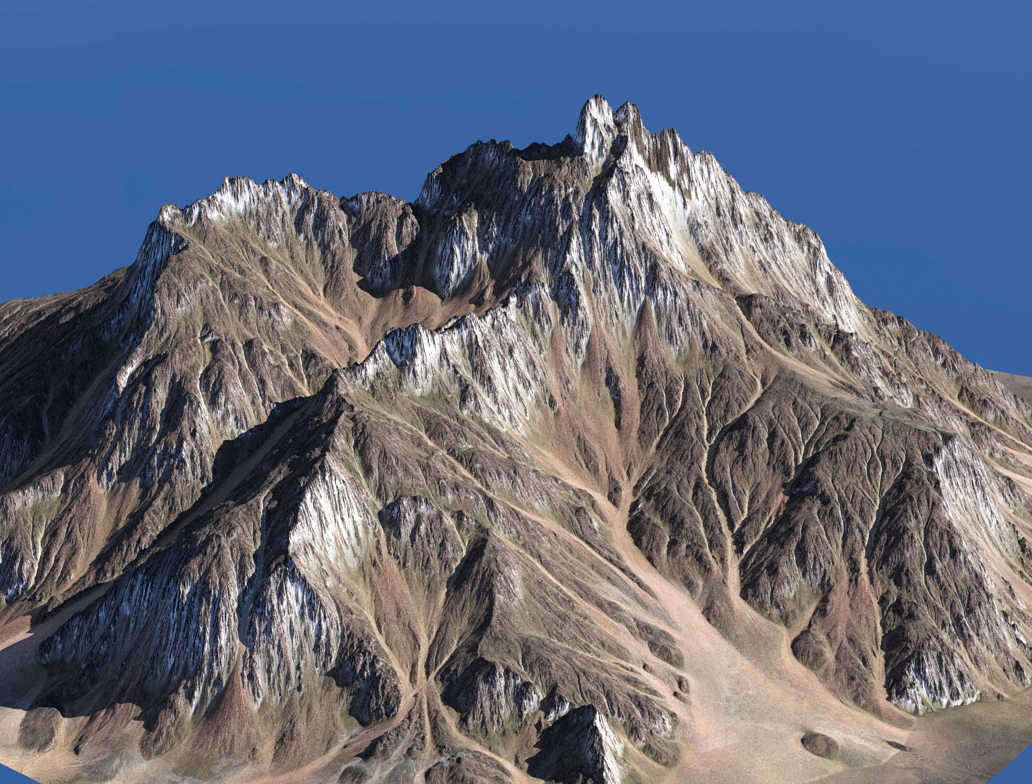 8k Summer Mountain V2 3D model | CGTrader