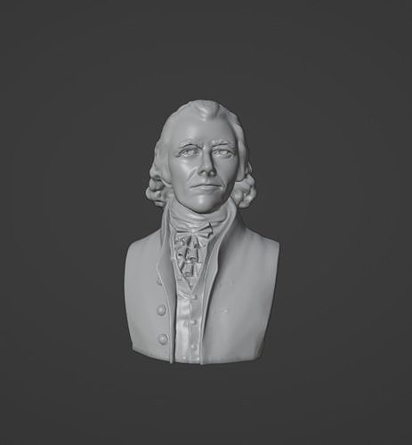 Alexander Hamilton 3D model 3D printable | CGTrader