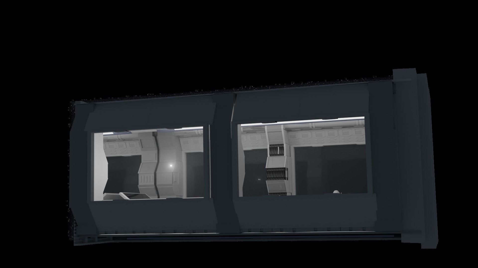 3D model Space cabin VR / AR / low-poly | CGTrader