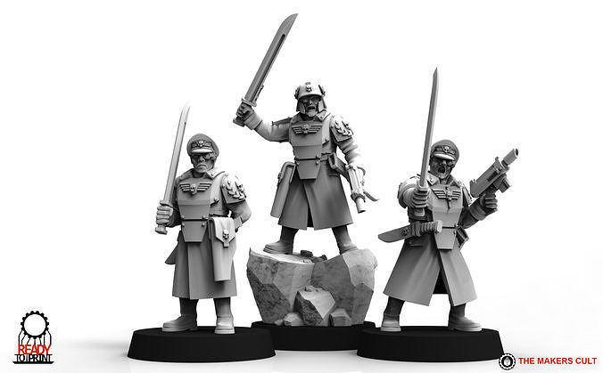 Universal Guard - Commander Builder 3D model 3D printable | CGTrader