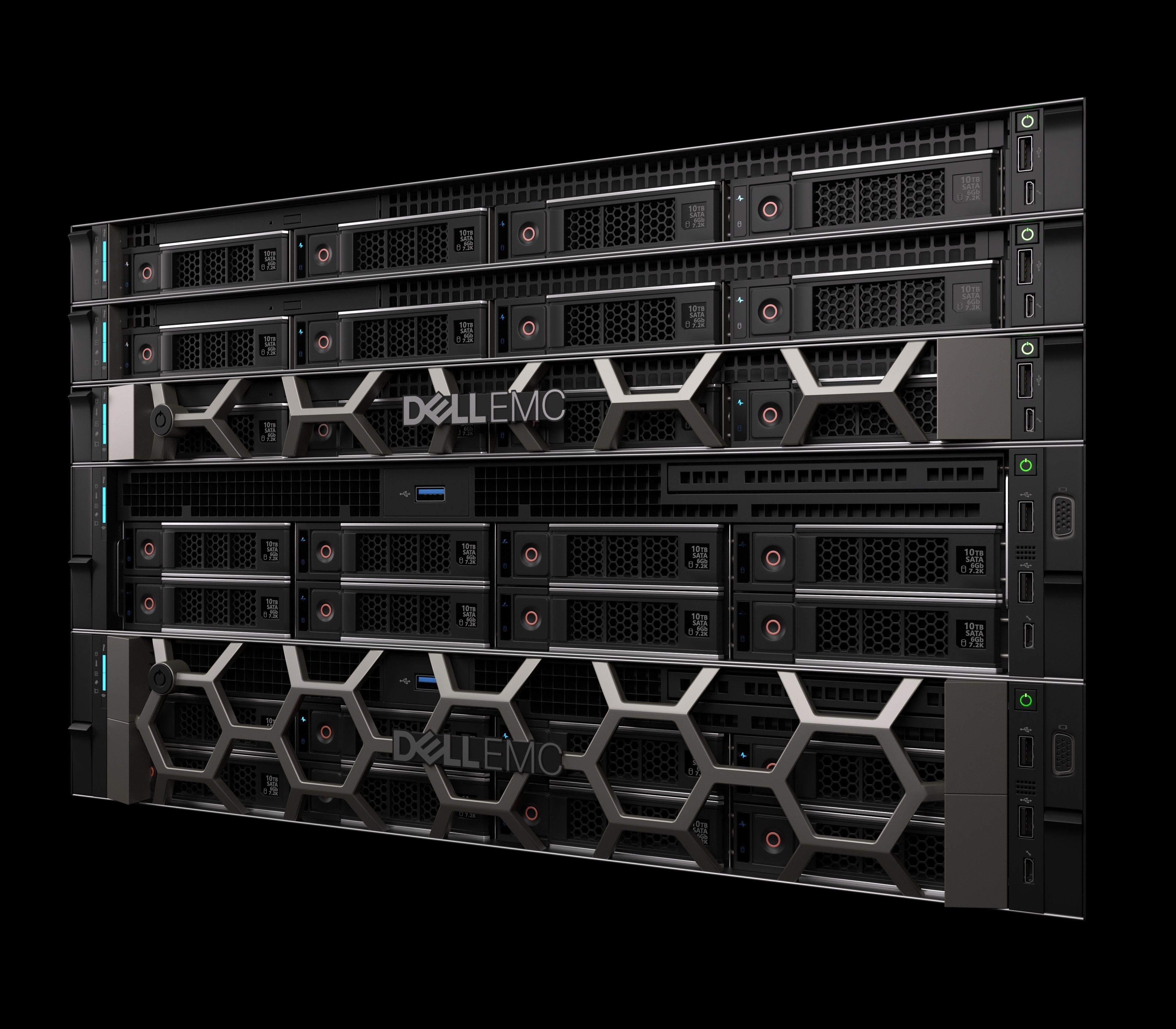 Data Server and Network Rack 3D model | CGTrader