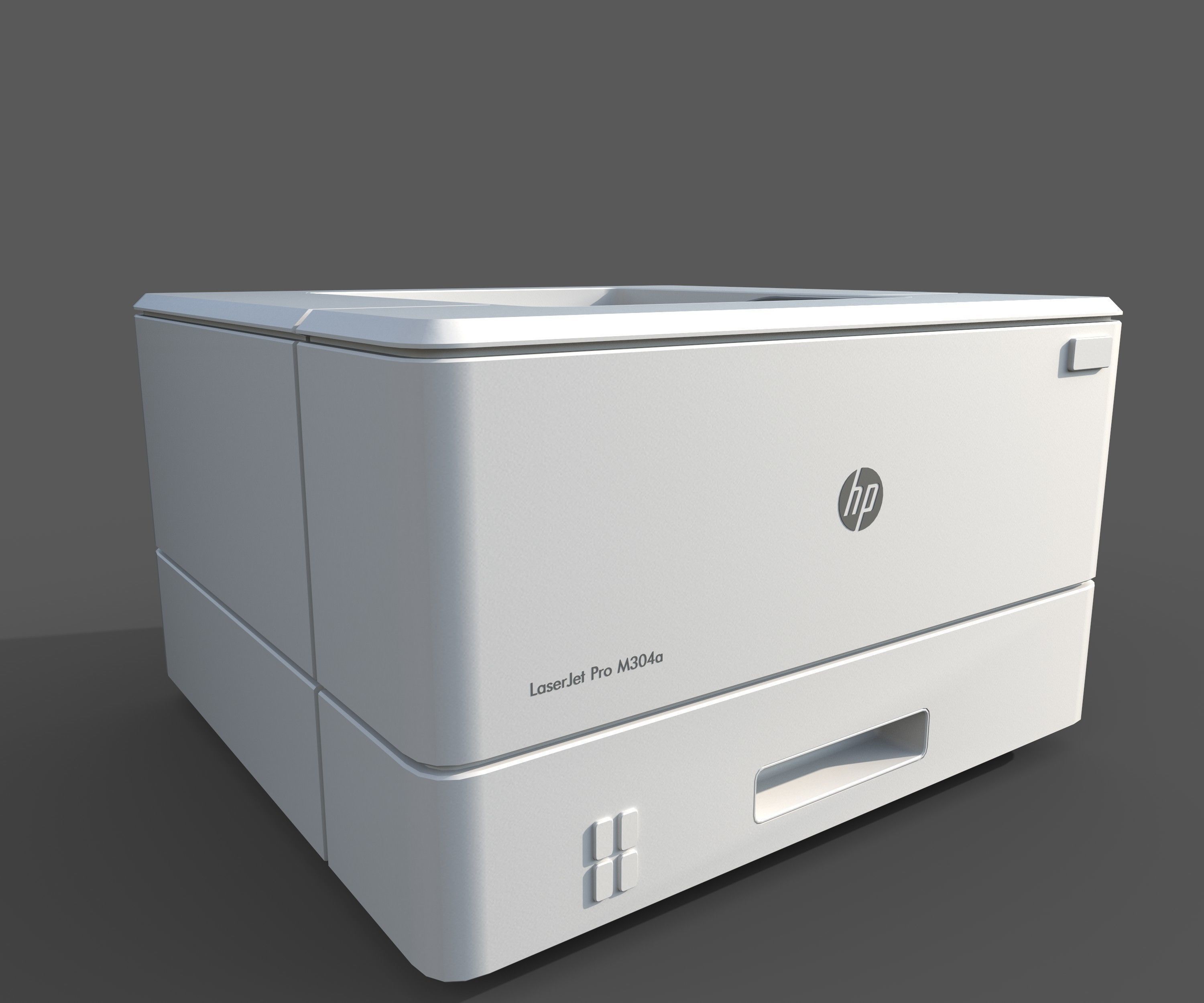 3D model HP Printer VR / AR / low-poly | CGTrader