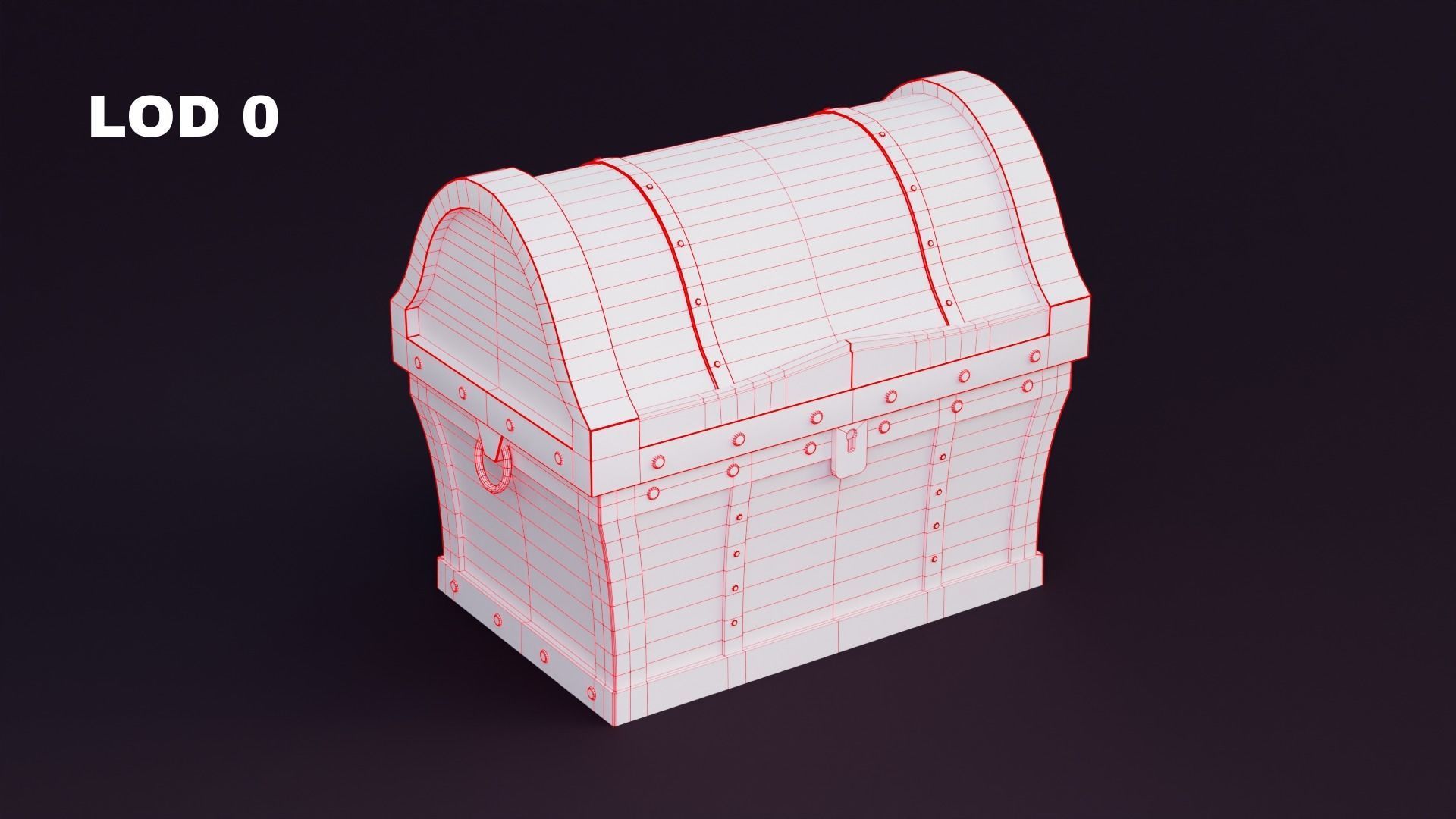 3D model Magical Treasure Chest VR / AR / low-poly | CGTrader
