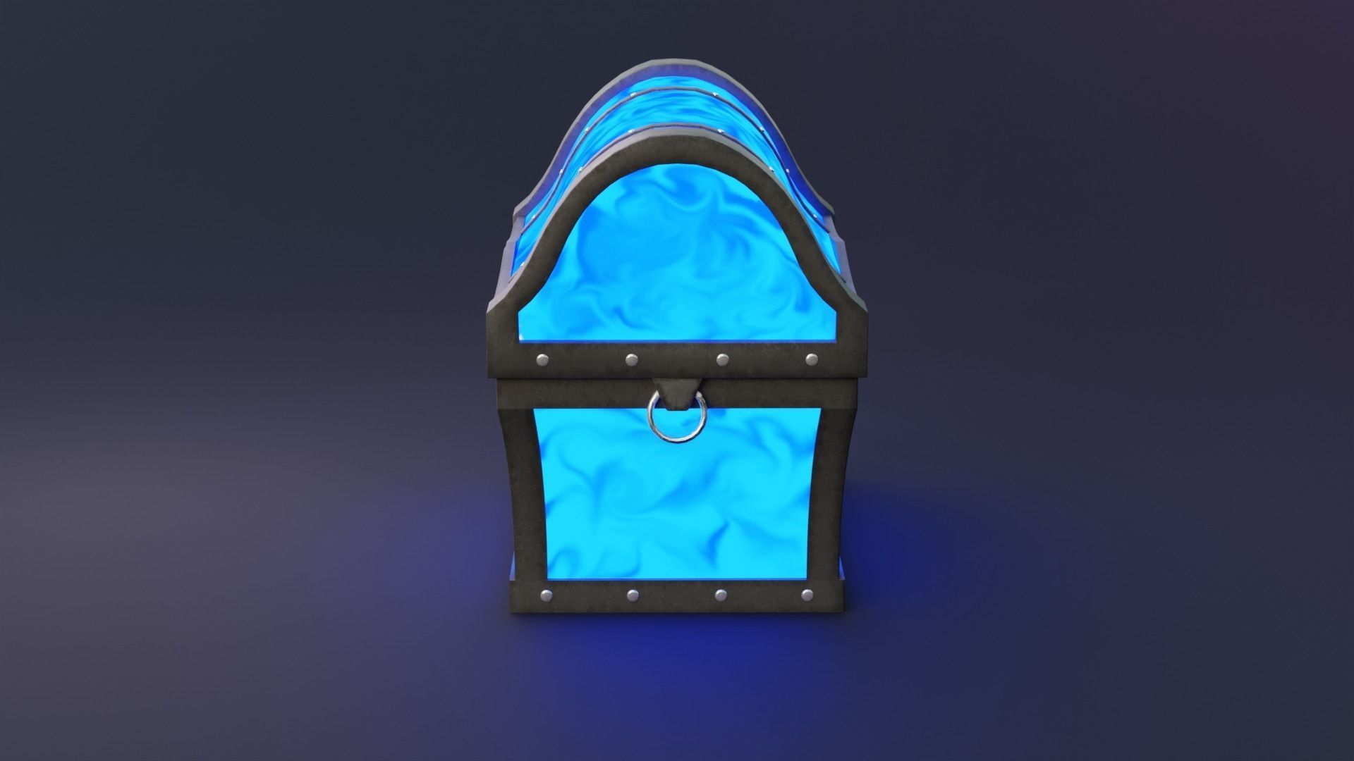3D model Magical Treasure Chest VR / AR / low-poly | CGTrader