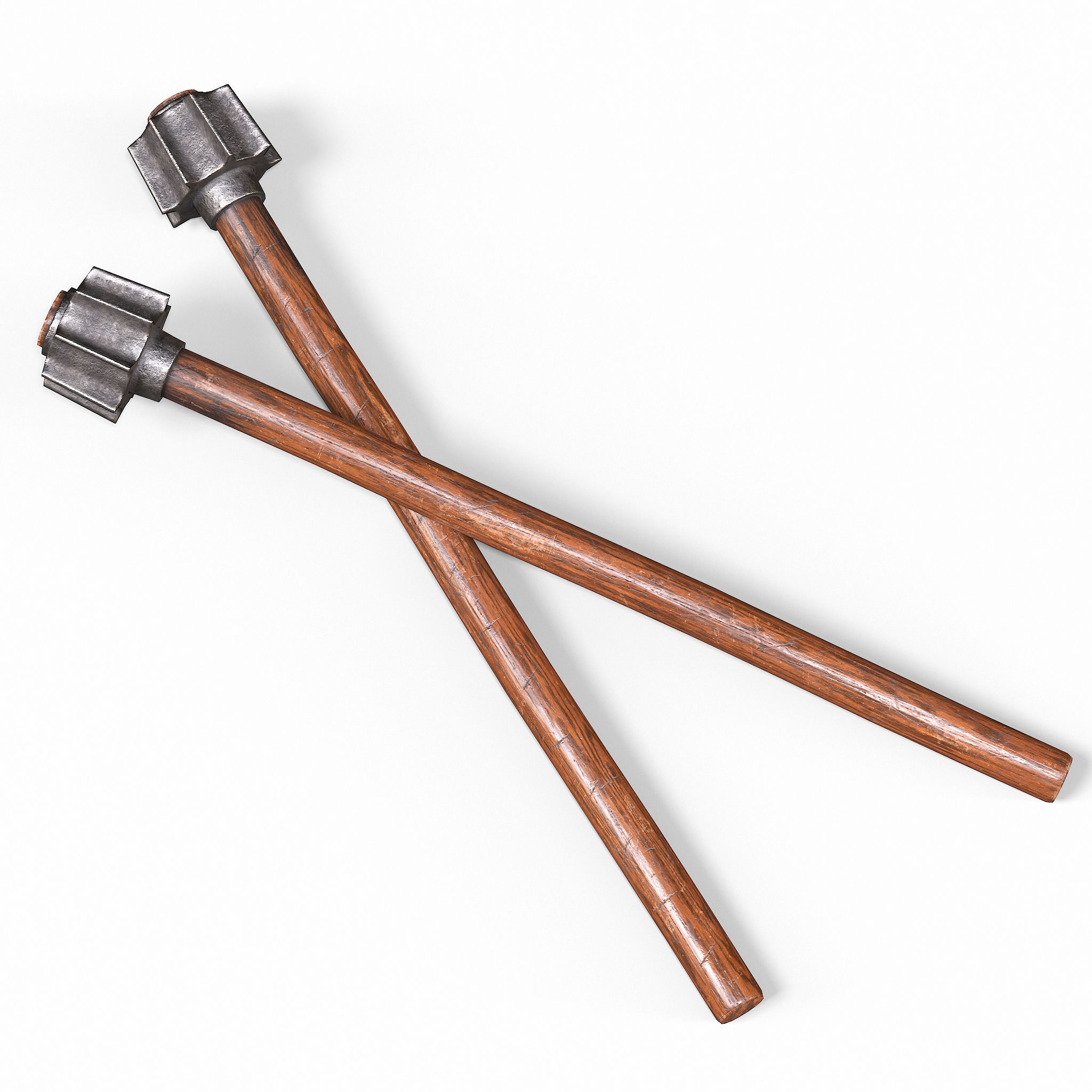 3D model Melee Trench Mace VR / AR / low-poly | CGTrader