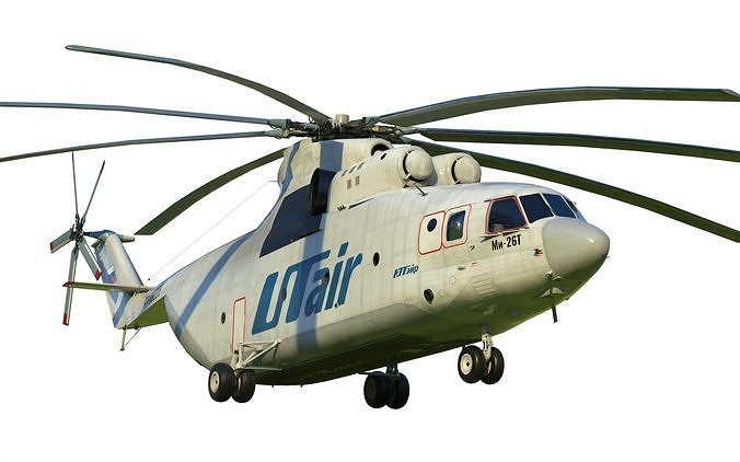 Mi-26 Halo 3D model | CGTrader