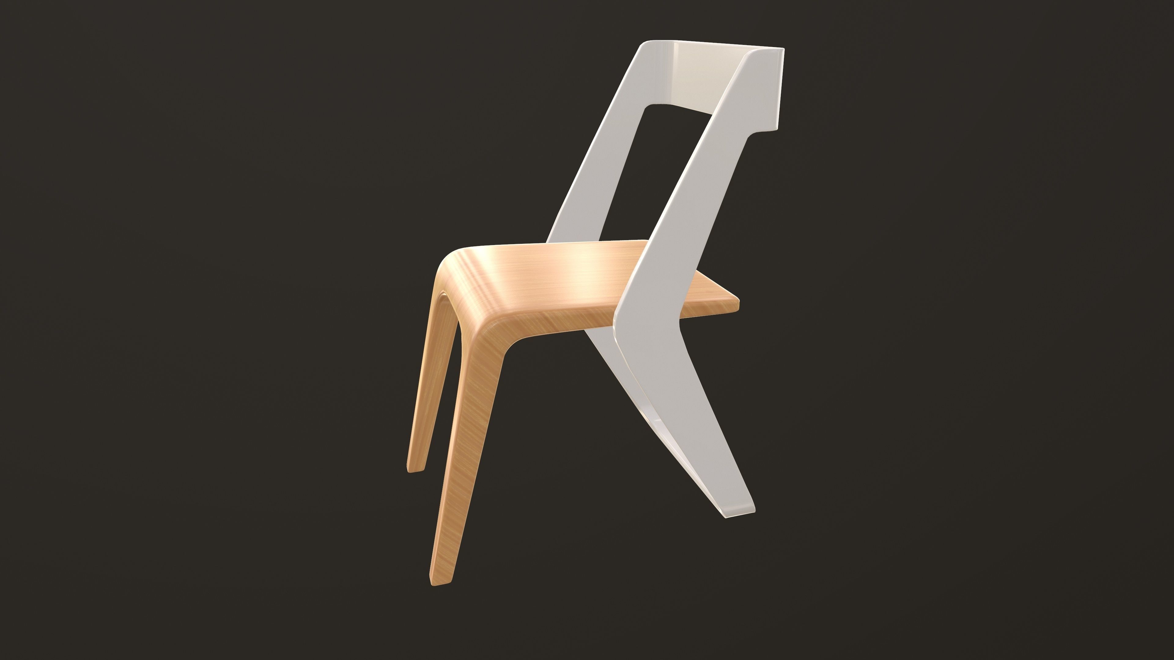 3D model Modern Chair VR AR PBR VR / AR / low-poly | CGTrader