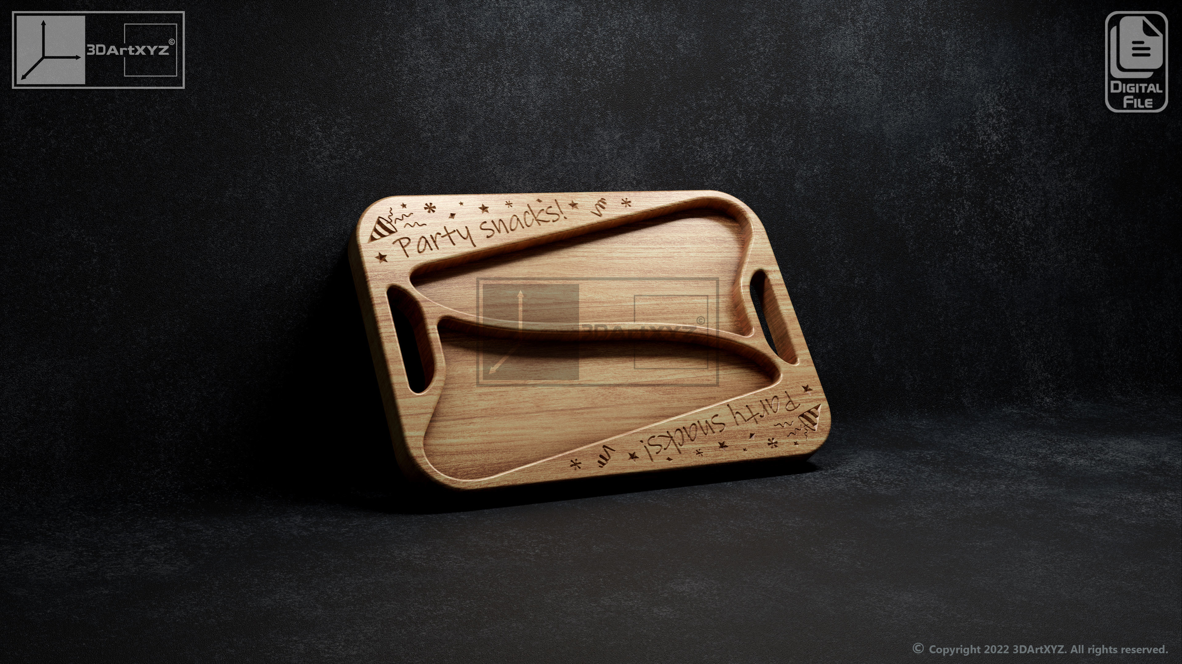 Celebration Pack - CNC Files for Wood 3D model | CGTrader
