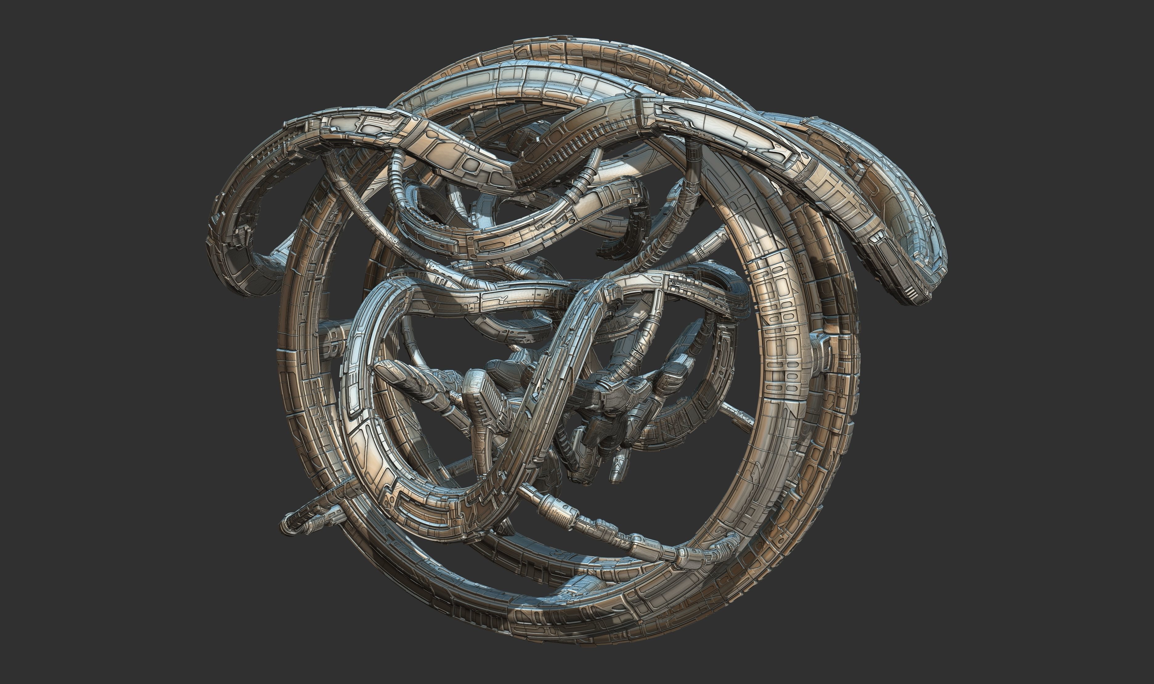 space equipment node 00187 3D model | CGTrader