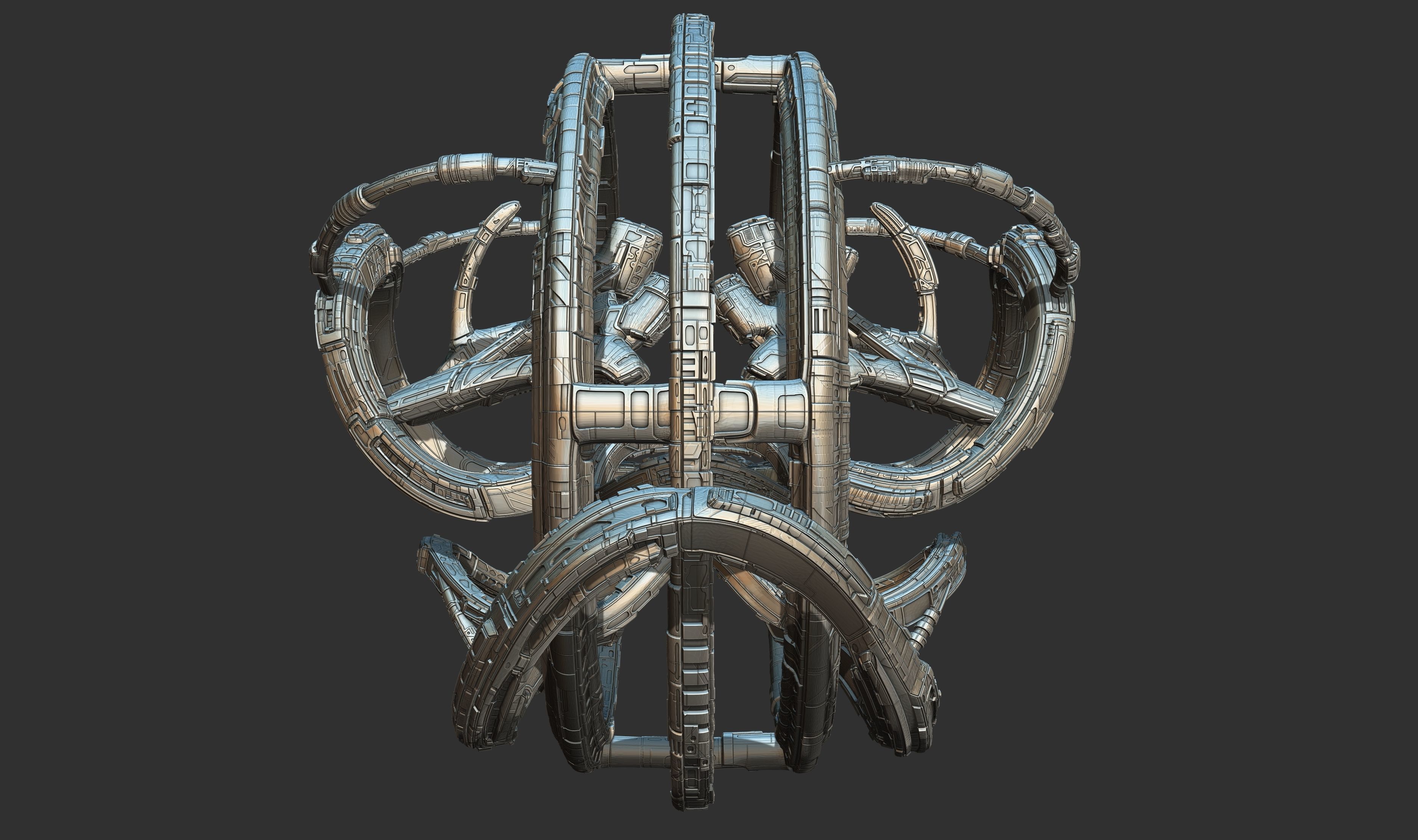 space equipment node 00187 3D model | CGTrader