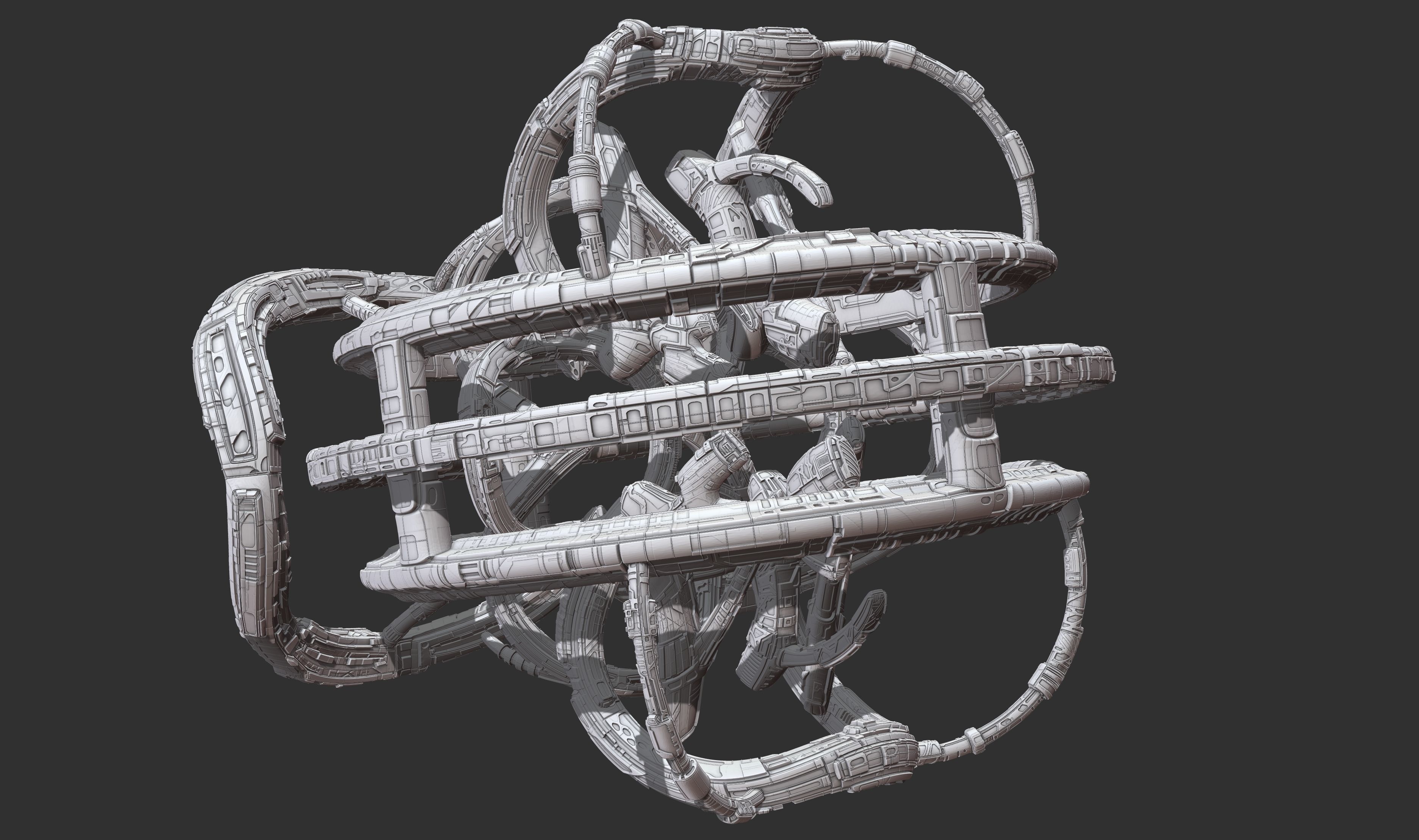 space equipment node 00187 3D model | CGTrader