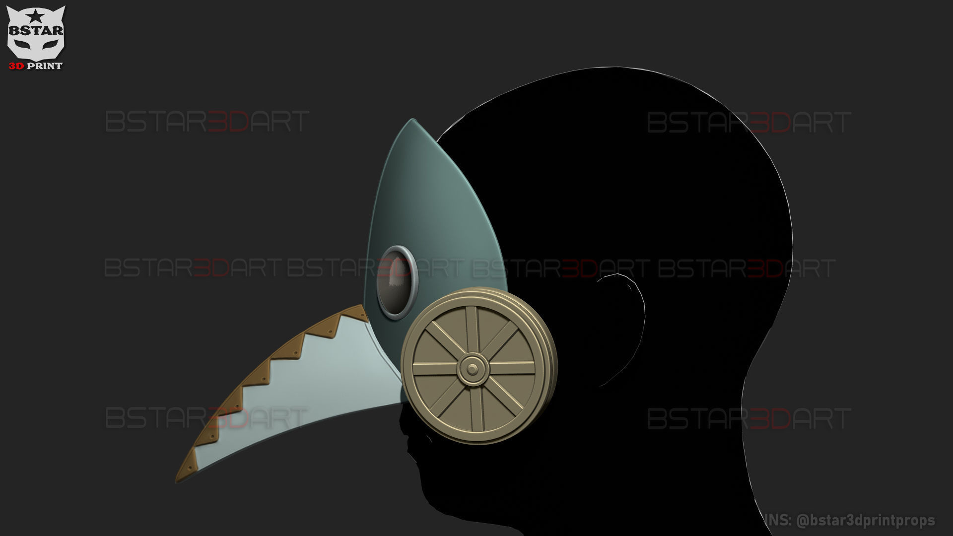 Galgali Mask - ChainsawMan Cosplay 3D model 3D printable | CGTrader