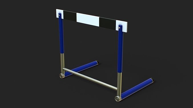 3D model Track Hurdles VR / AR / low-poly | CGTrader