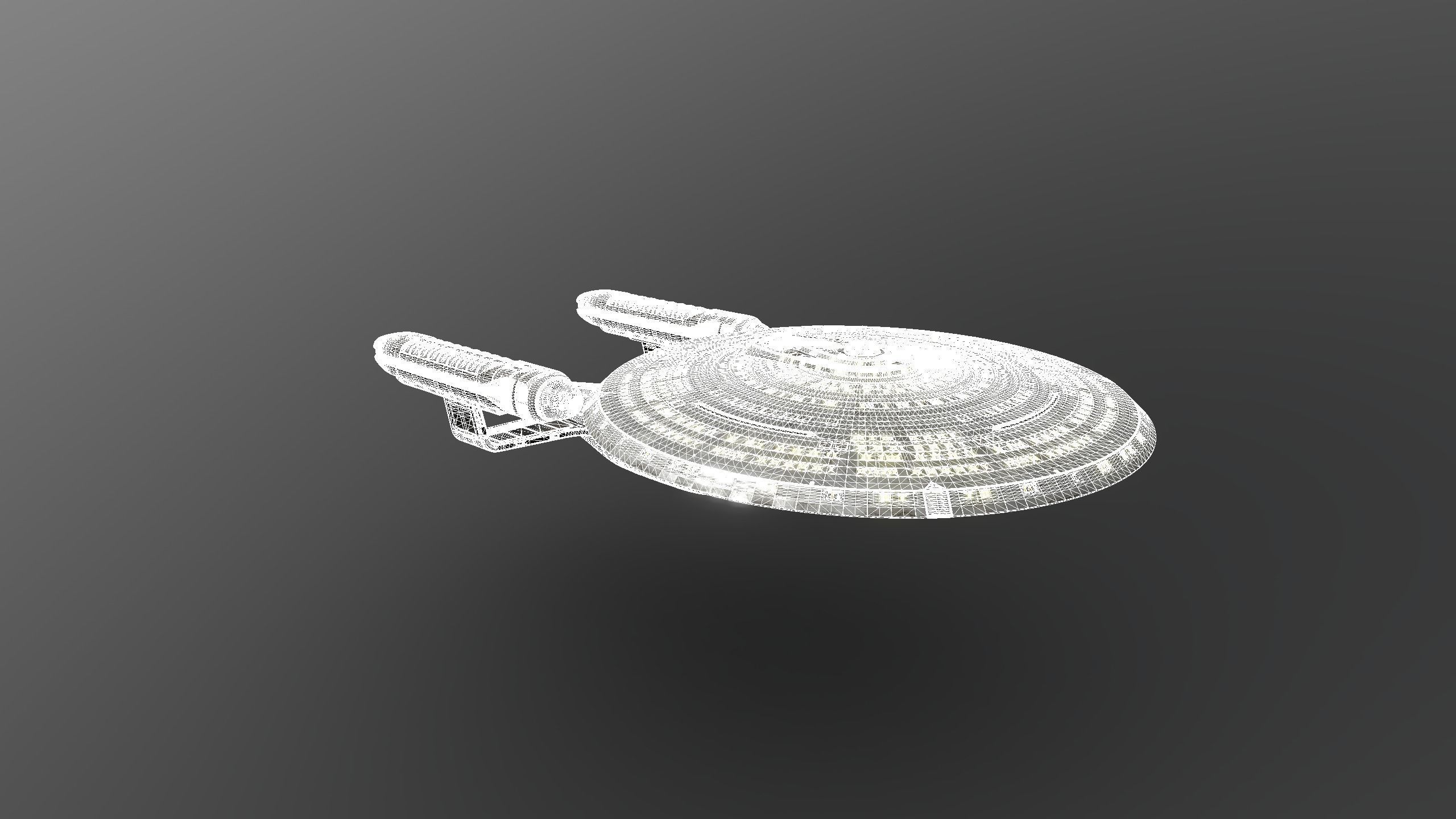 27-spaceship star trek ship 3D model | CGTrader