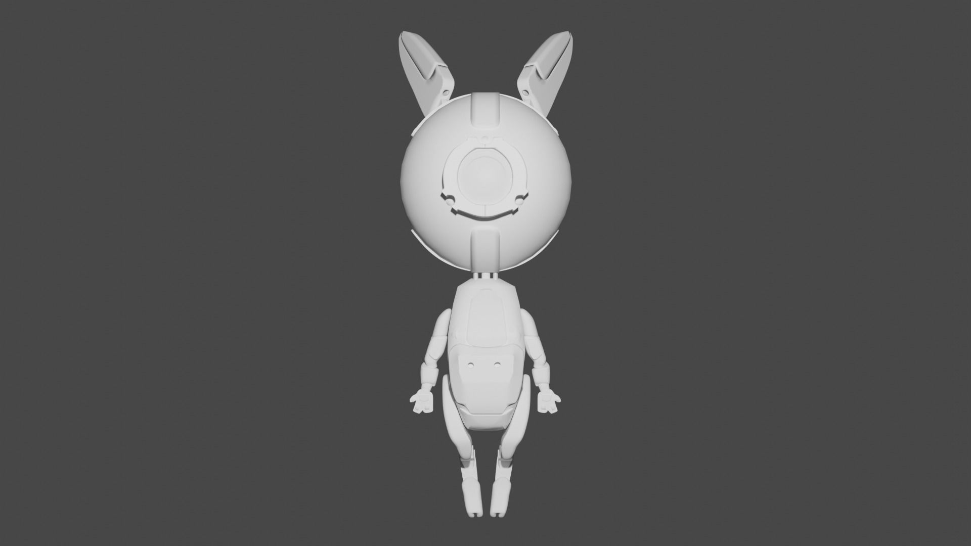 3D model Robotic Bunny VR / AR / low-poly | CGTrader