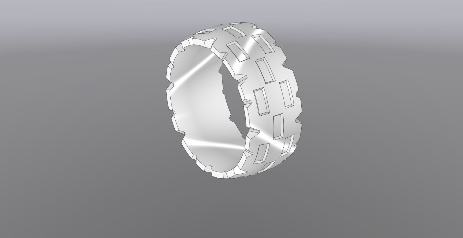 Mens band 3D model 3D printable | CGTrader