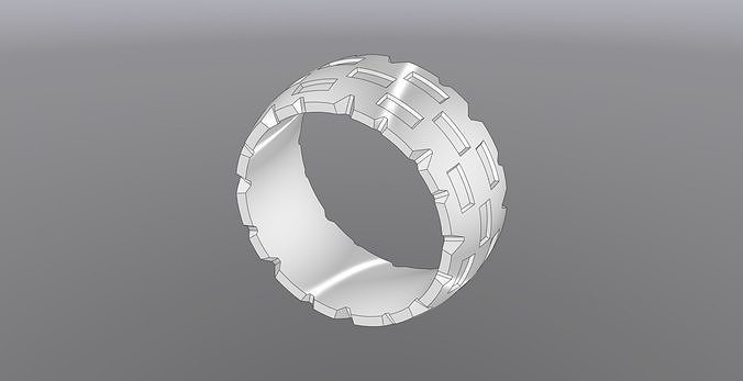 Mens band 3D model 3D printable | CGTrader
