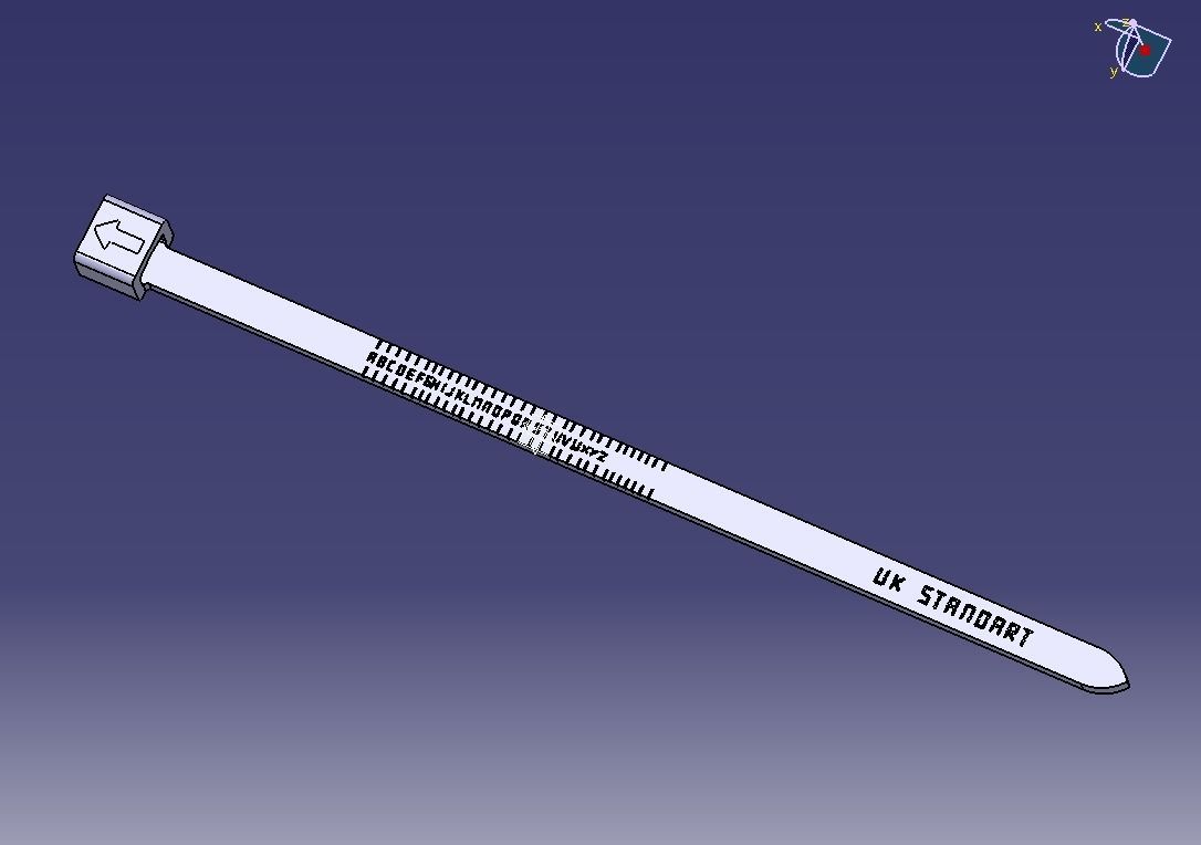 UK Finger Ring Sizer 3D model 3D printable | CGTrader